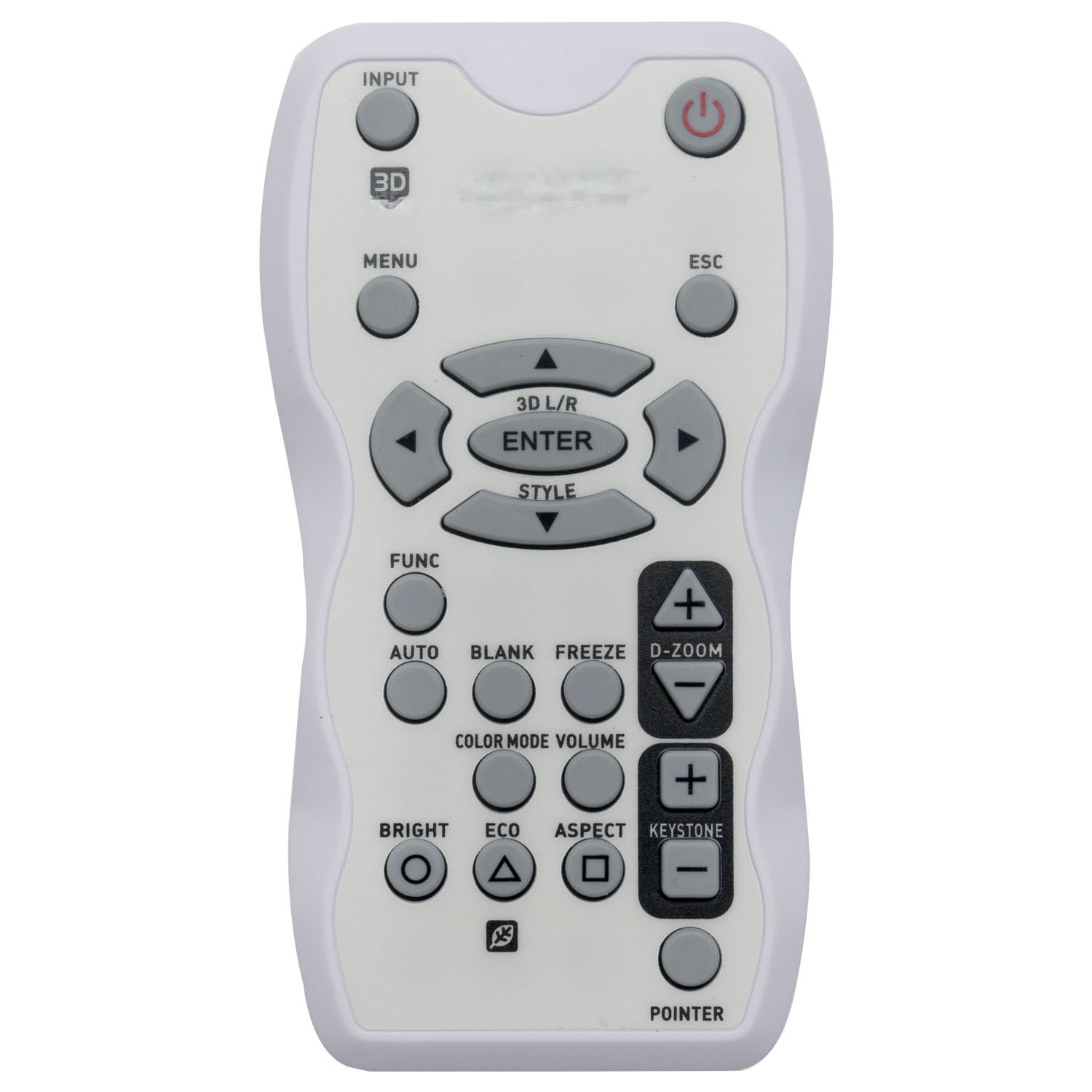 New YT-120 Replaced Remote Control fit for Casio Projector XJ-M140 XJ ...