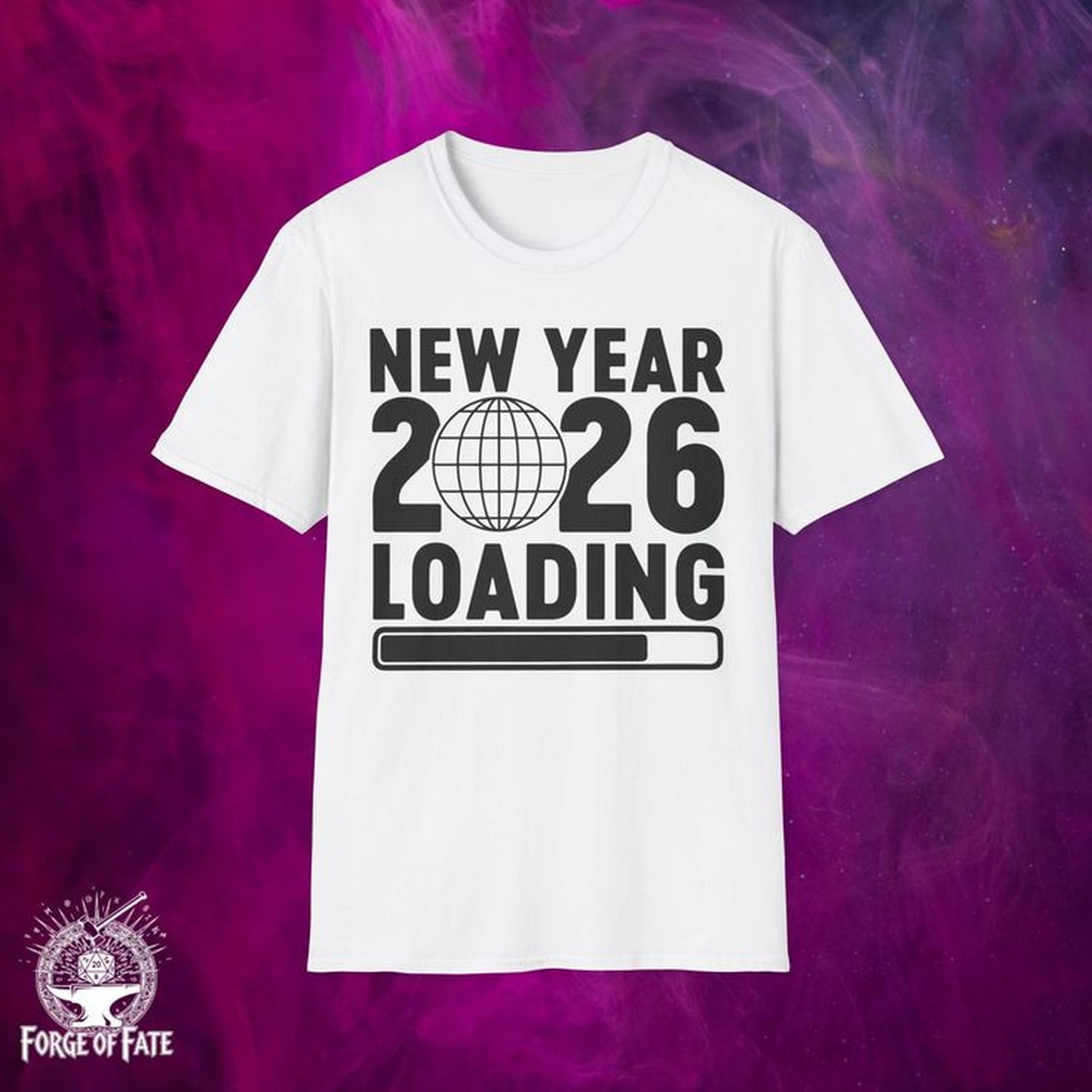 New Year 2026 Loading T-S1Hirt _ Countdown Graphic T1EE - Walmart.com