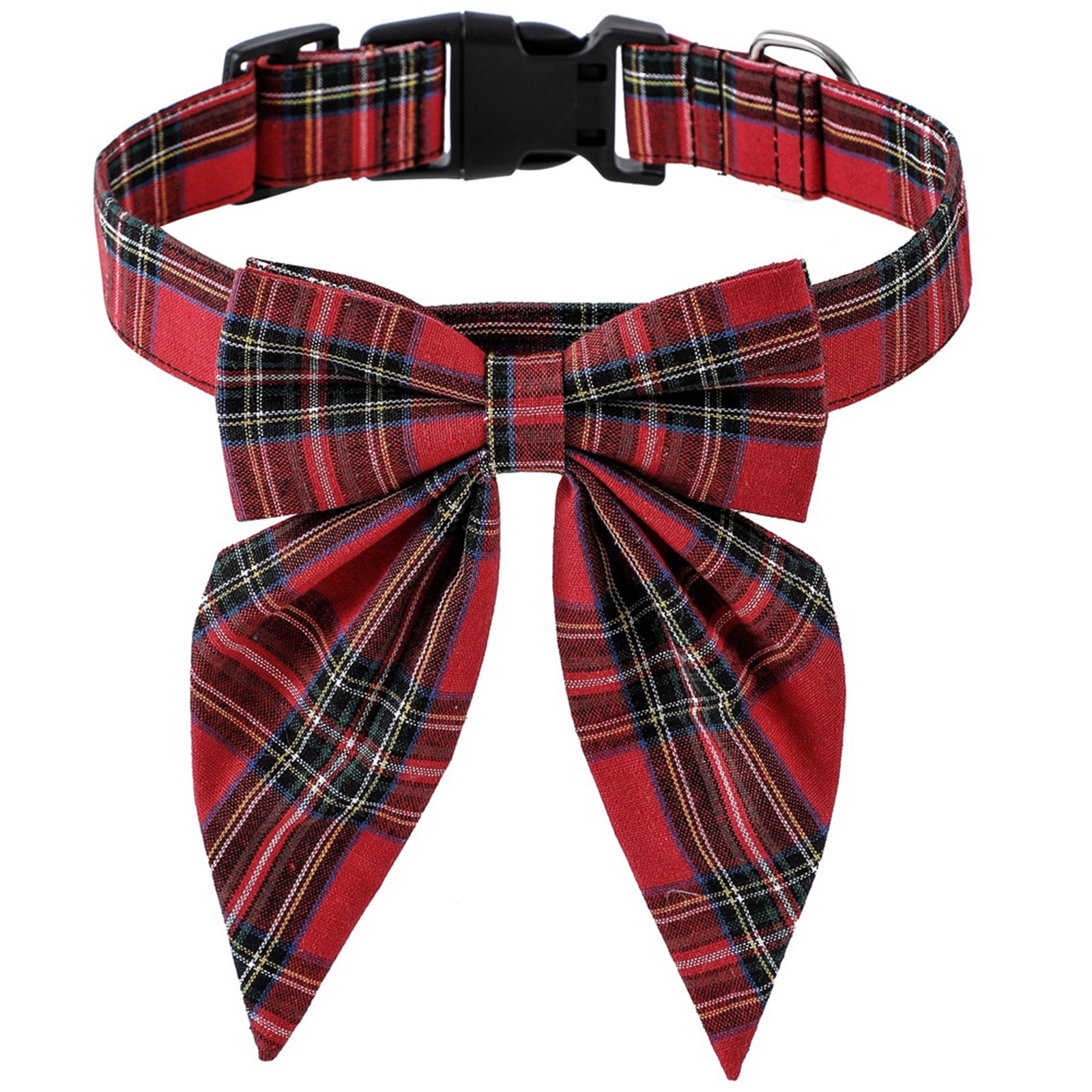 New Year Costume Plaids Collar Party Wear Breakaway Bowknot Collar ...