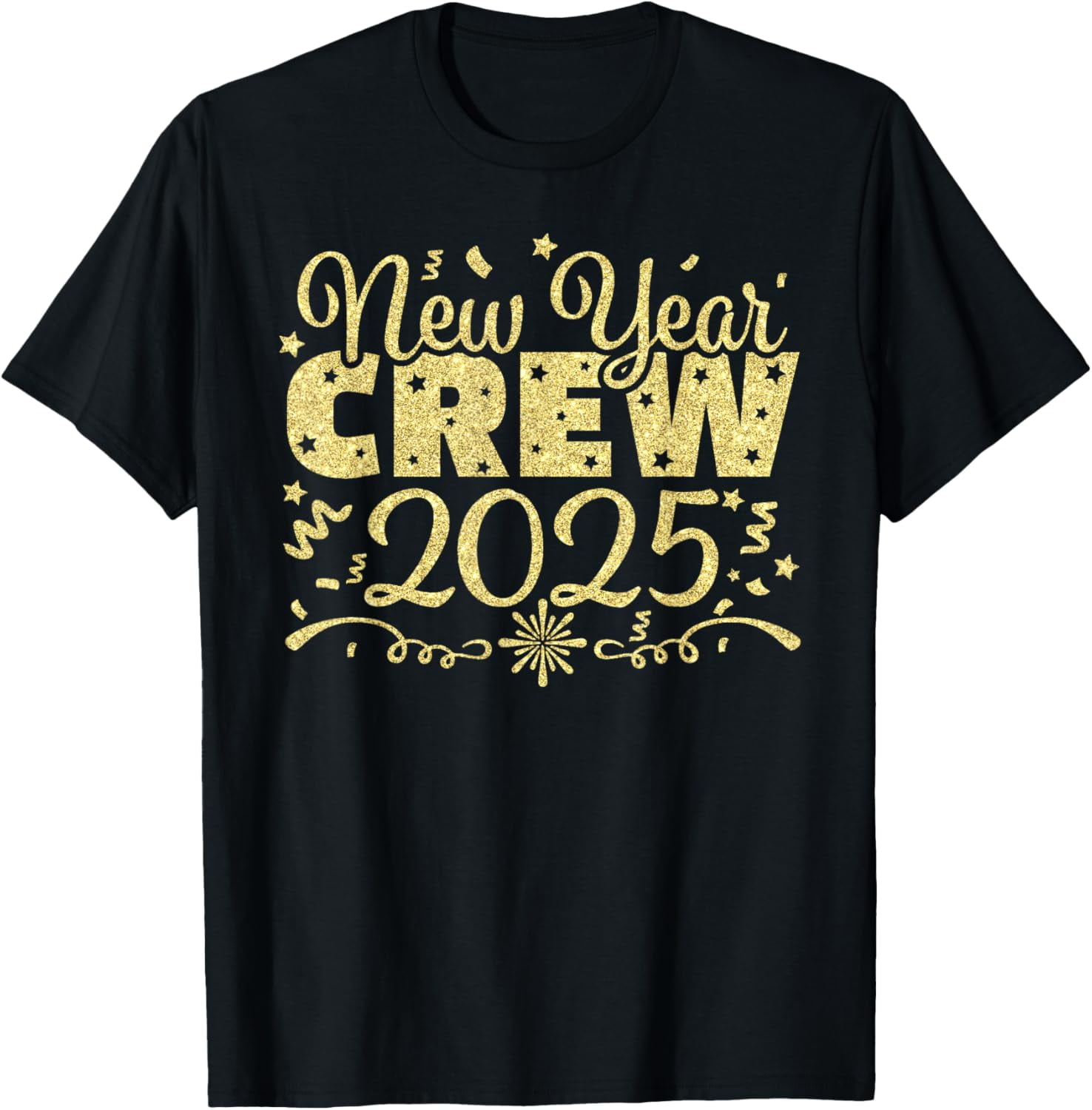 New Year Crew 2025 Hello 2025 Matching Family Men Women Kids T-Shirt ...