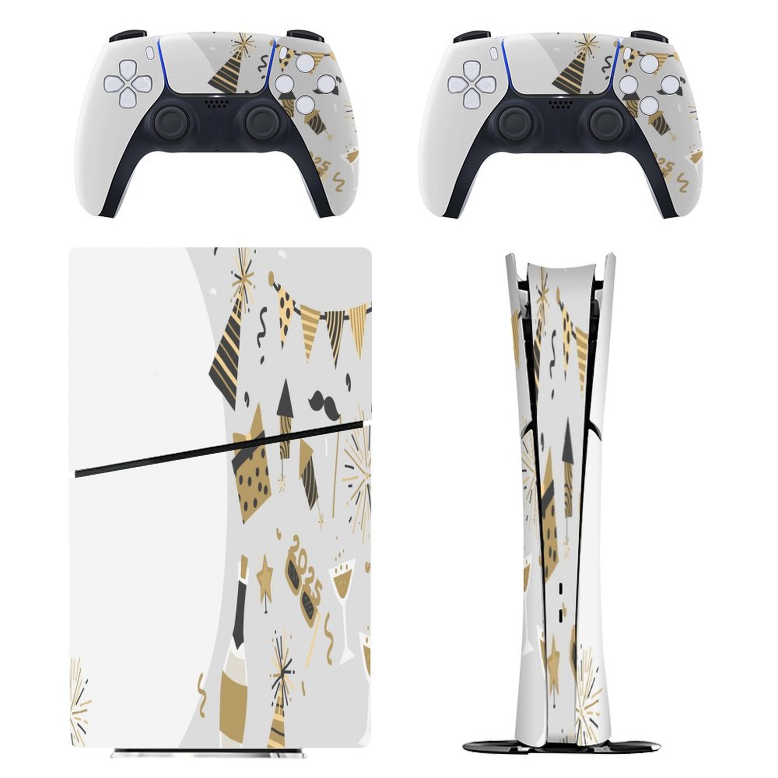 New Year, Gifts, Decorations PS5/PS5 Slim Digital Disc Skin Sticker For ...