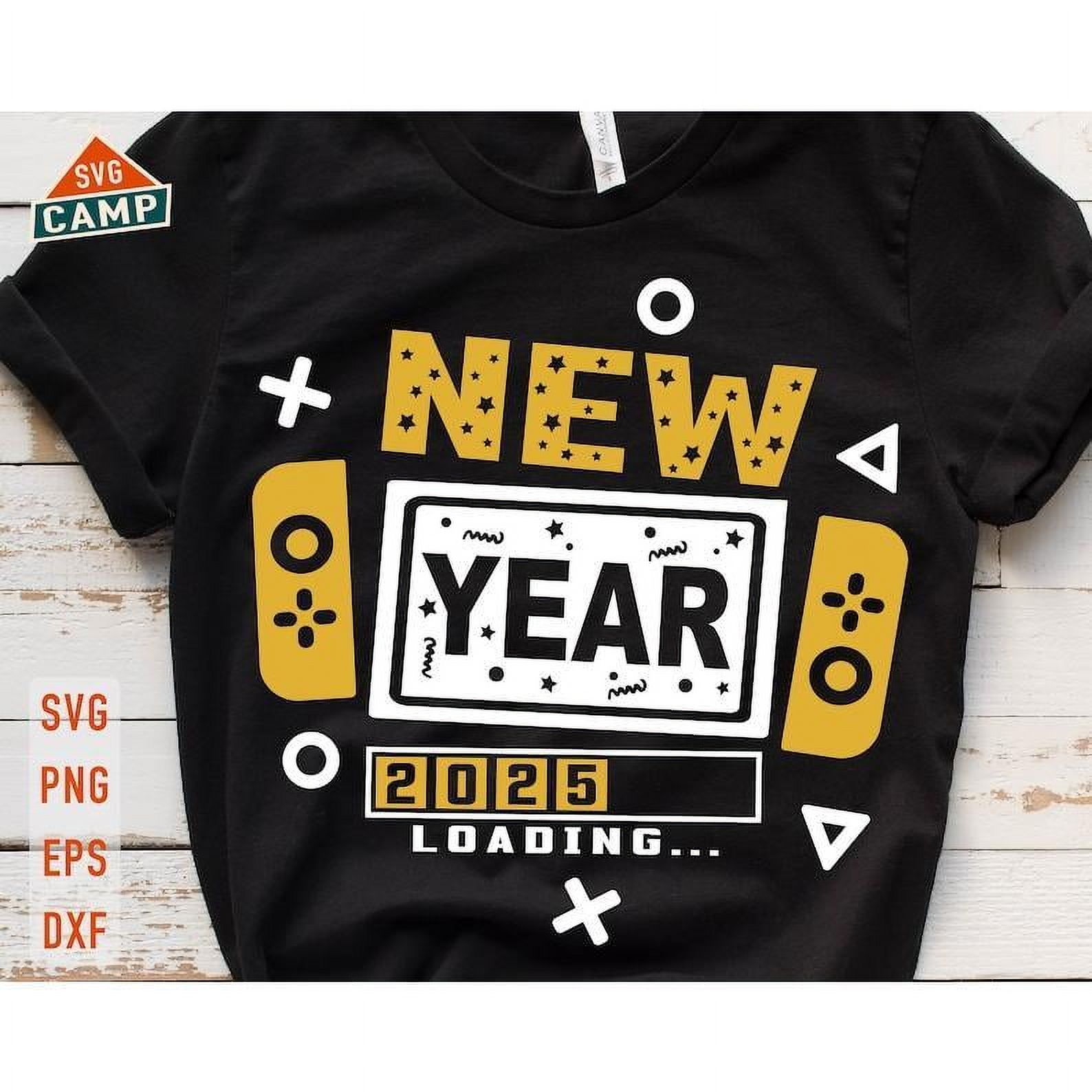 New Year Loading 2025 Svg. New Year 2025 Svg. Happy New Year 2025 Svg ...