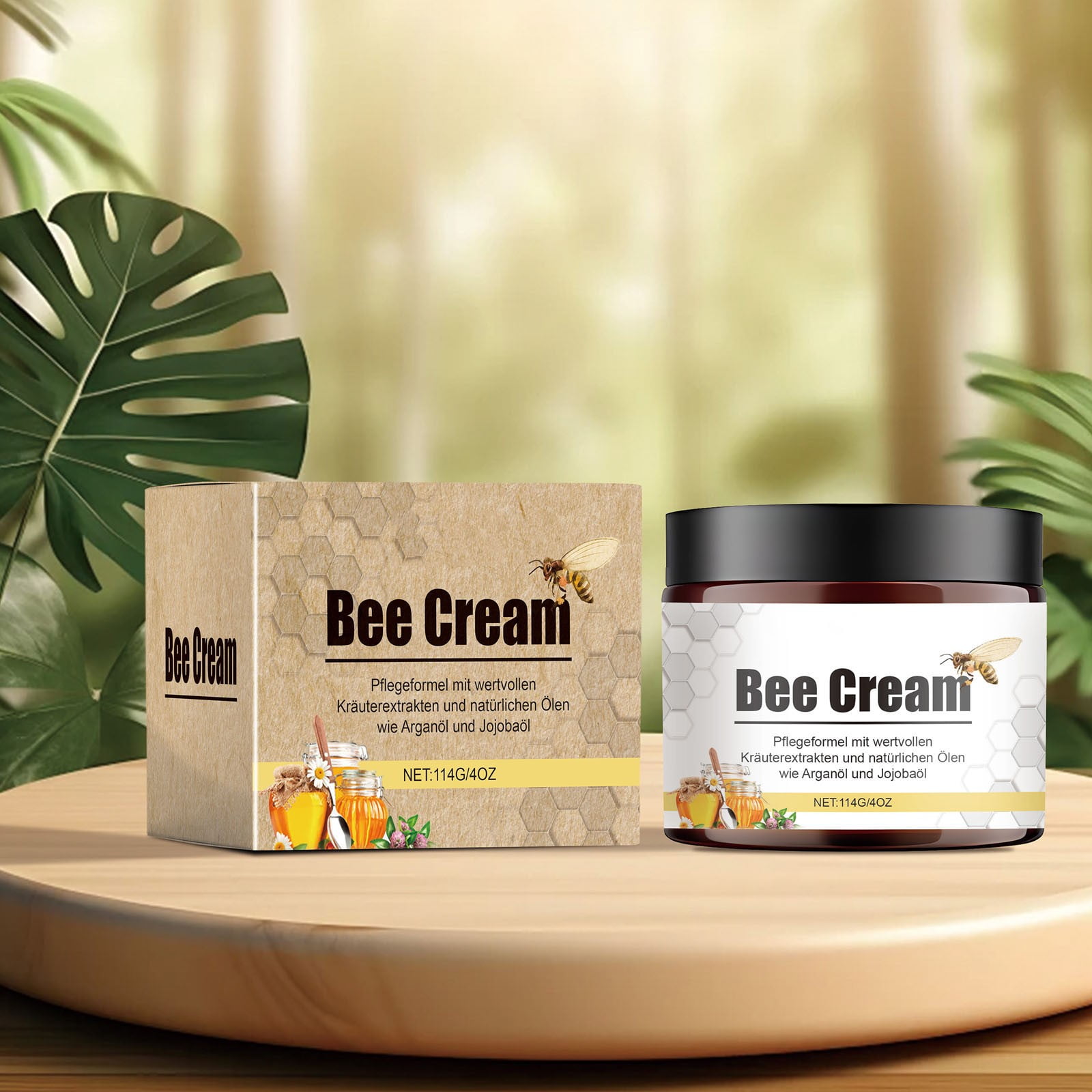 New Year Savings Bee Herbal Moisturizing Care Cream Moisturizes Softens ...