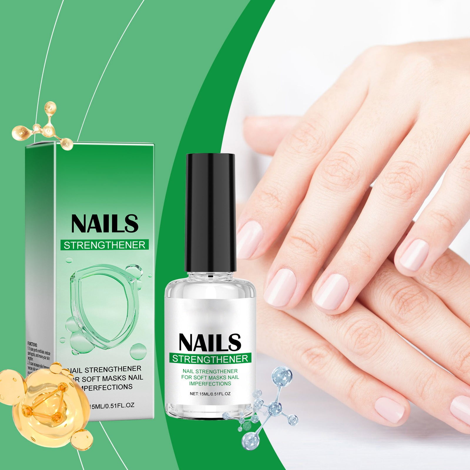 Beauty Grooming Savings Nail Care Solution Effective Nail Strengthening ...