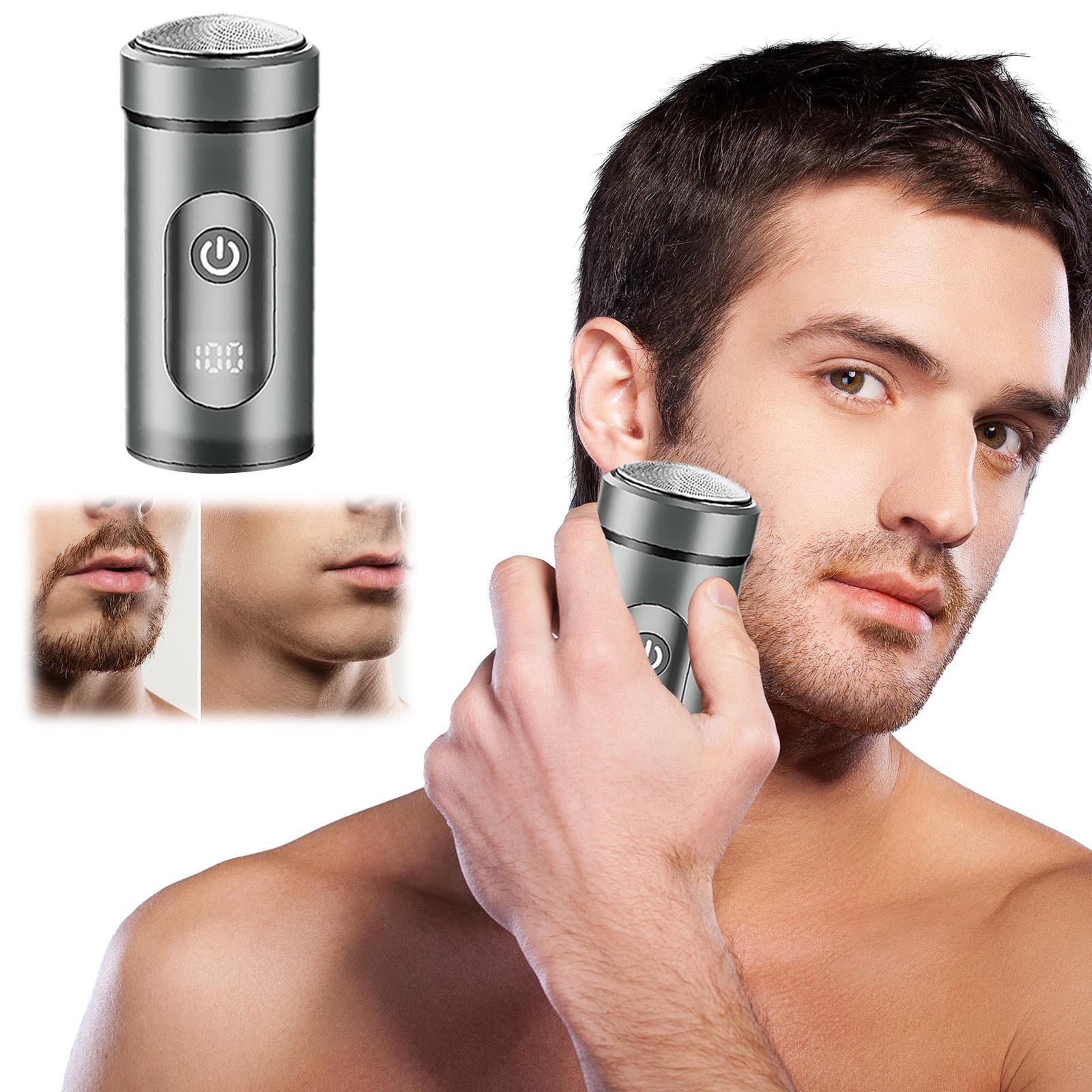 New Year Savings Six Blade Blade Usb Charging With Digital Display Men ...