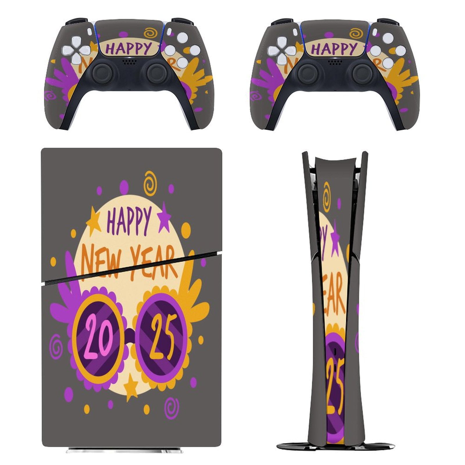 New Year's, Costume Party PS5/PS5 Slim Digital Disc Skin Sticker For ...