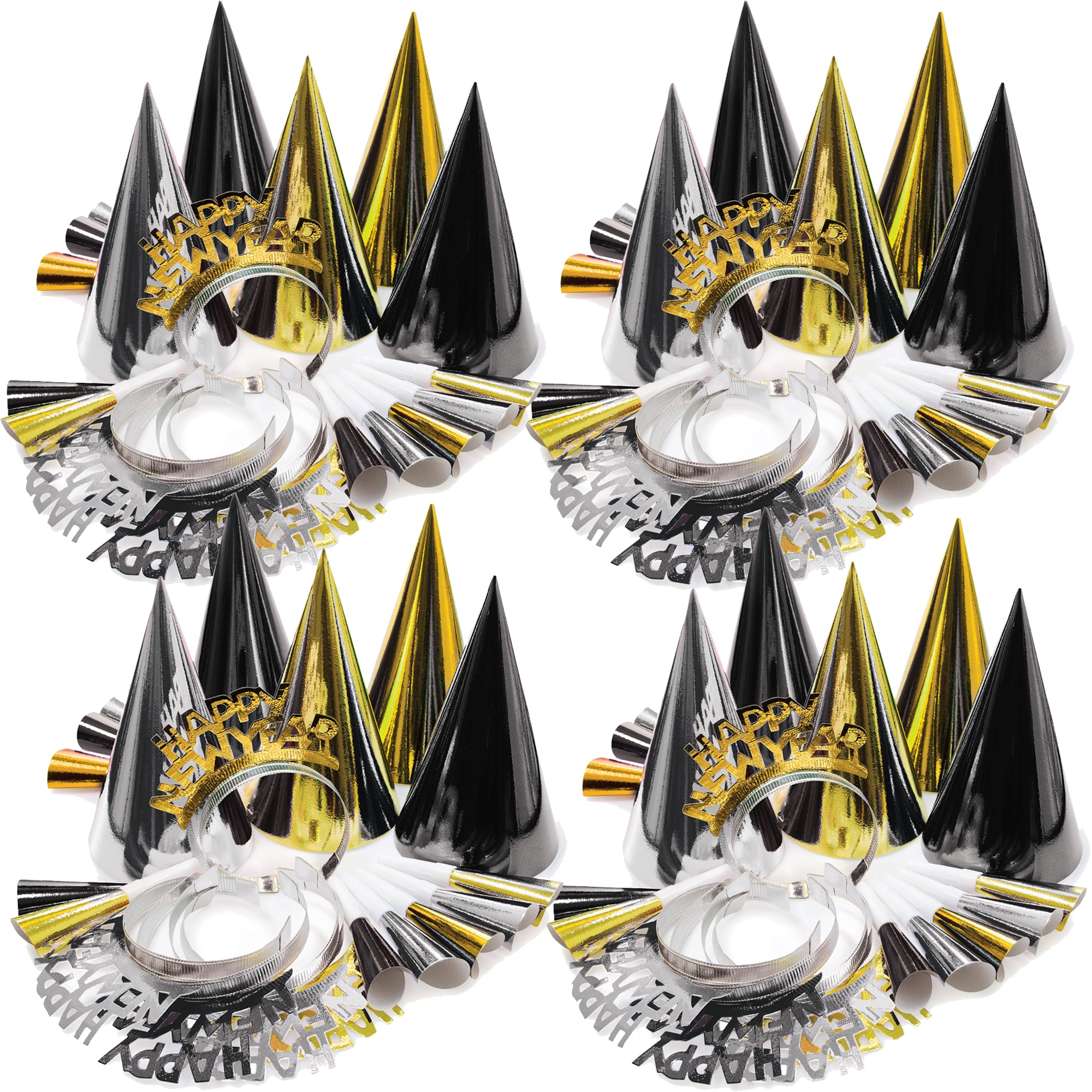 PMU New Year's Eve Party Supplies 2024 Sterling Party Kit Assortment ...