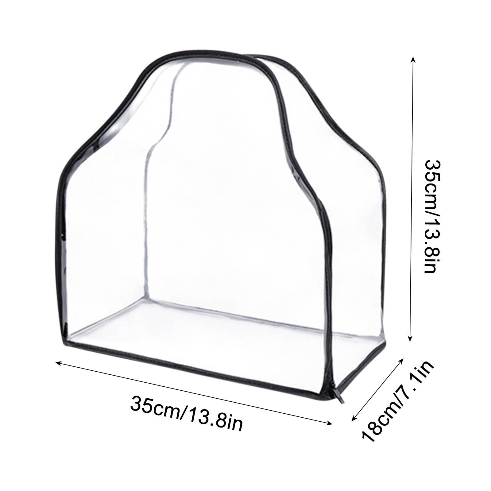 WQJNWEQ Back to School Transparent Large Capacity Bag Storage Bag ...