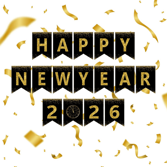 New Years Eve Party Supplies 2026, New Year Decorations, Happy New Year ...