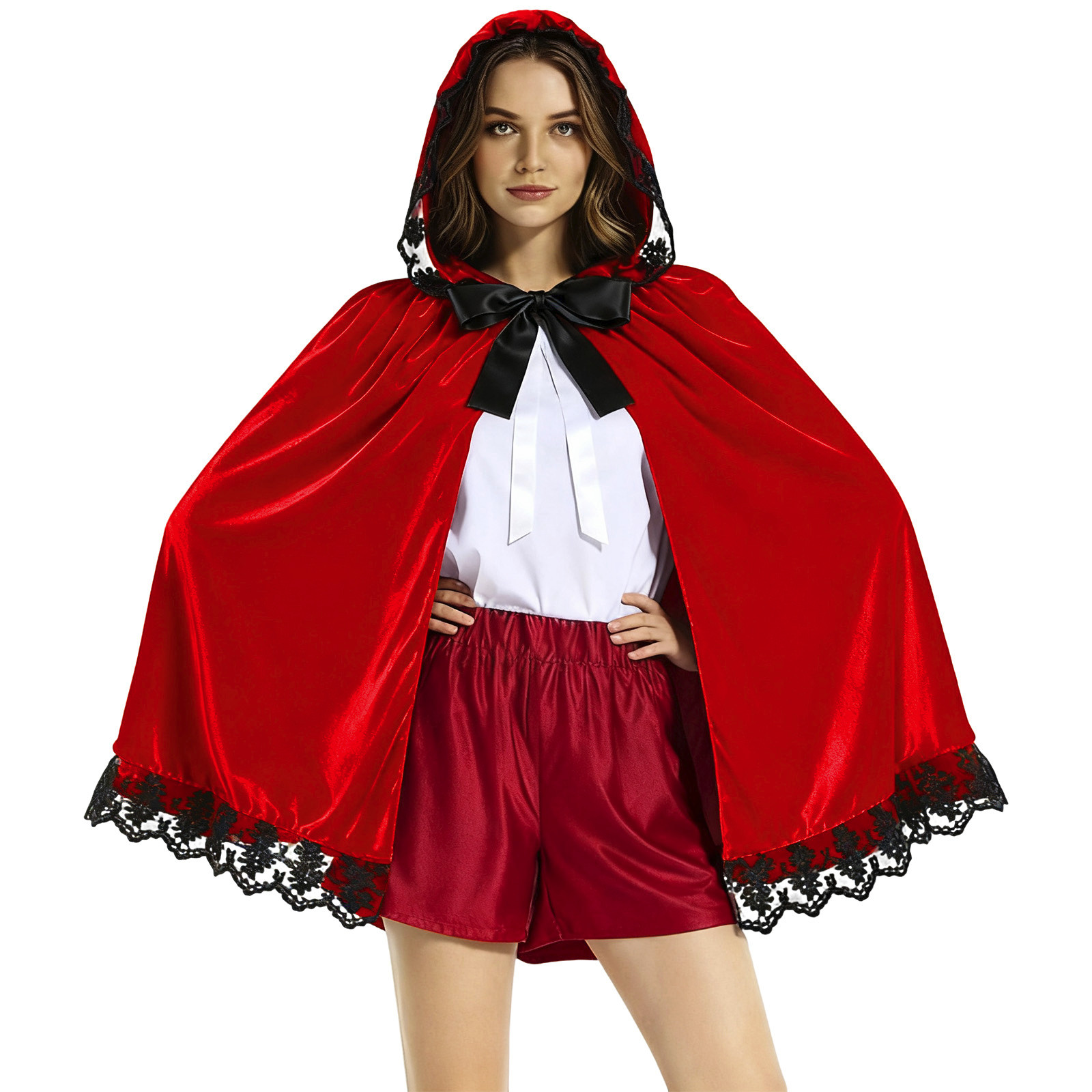 New Years Outfit Christmas CosClothing Christmas Birthday Gift Capelet ...