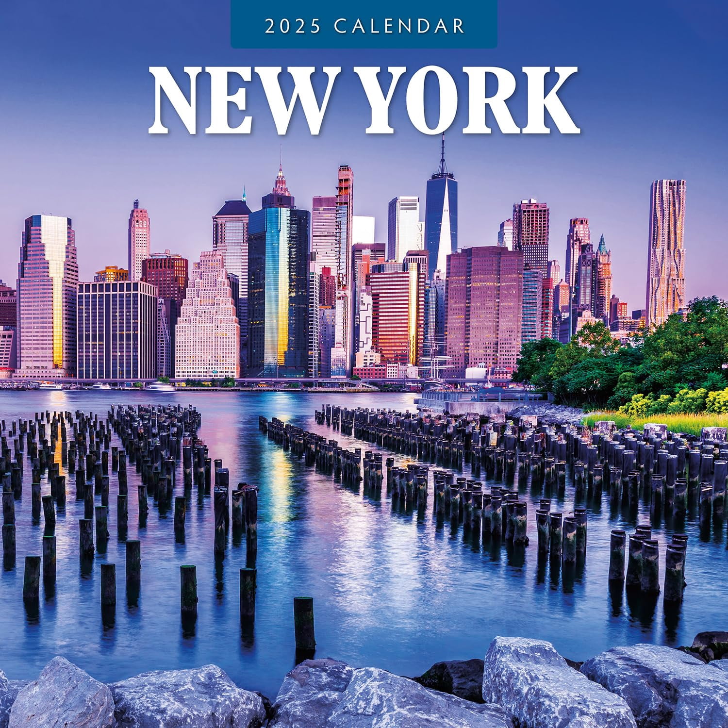 New York 2025 Square Wall Calendar - Walmart.com