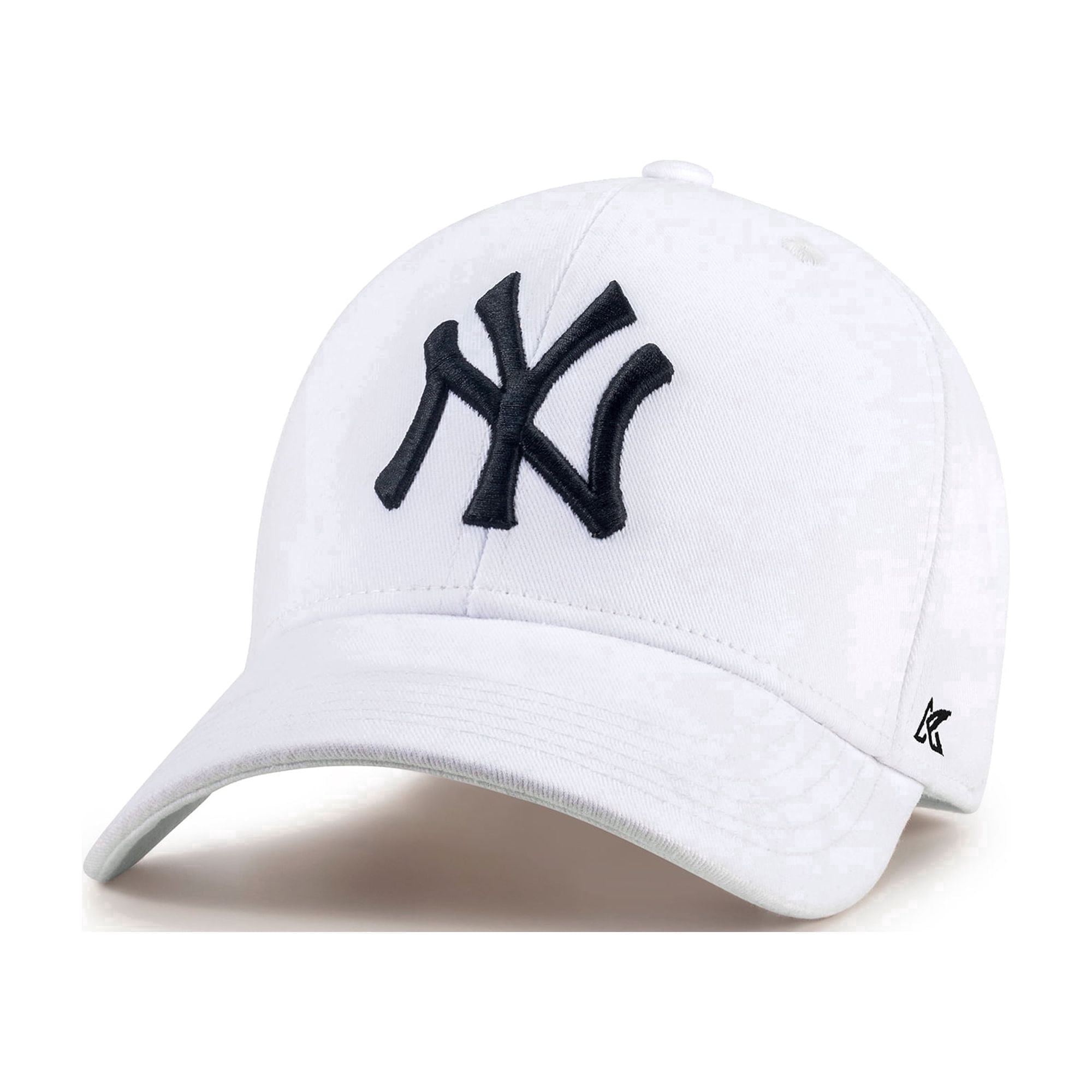 AhmedKazi Baseball Cap Hat, M, Adjustable Pure Cotton Black and White ...