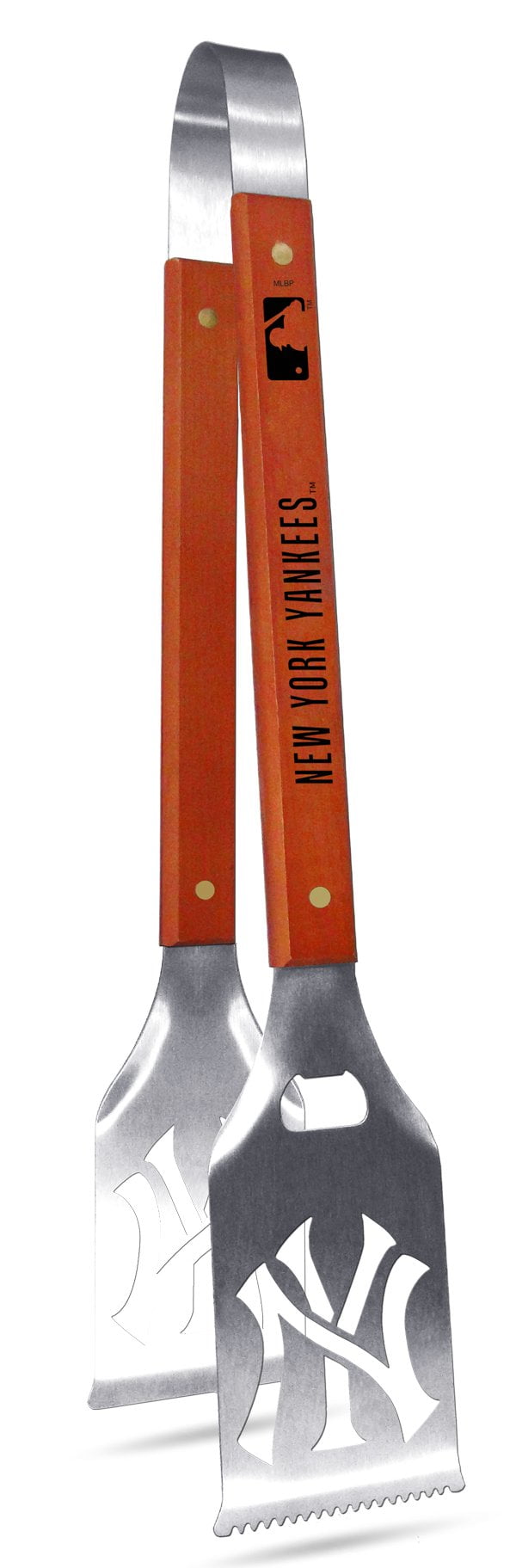 New York Baseball Fan Grill-A-Tongs, Heavy Duty Stainless Steel BBQ ...