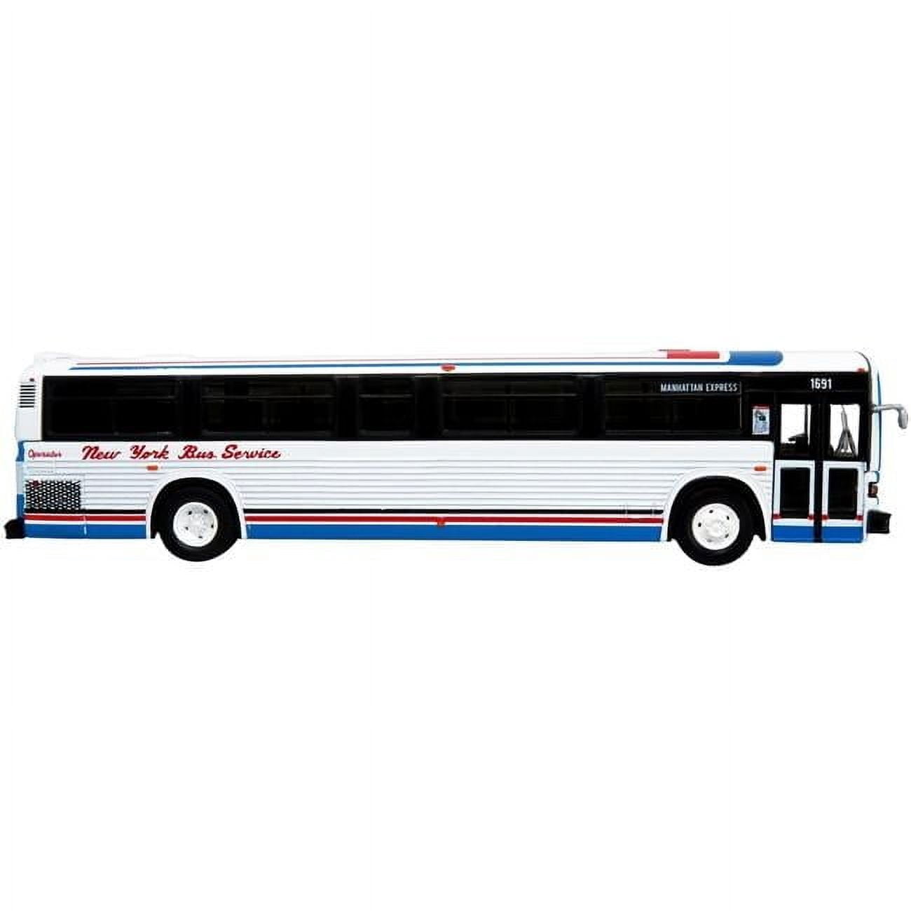 New York Bus Service Manhattan Express MTA New York City Bus Series 1 ...