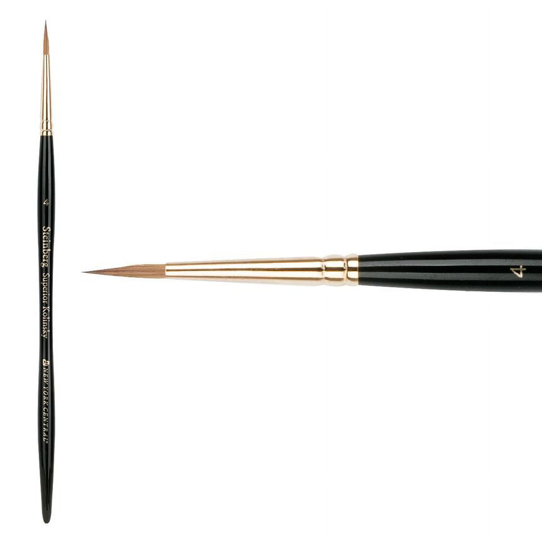 New York Central Steinberg Superior Kolinsky Watercolor Paintbrush ...