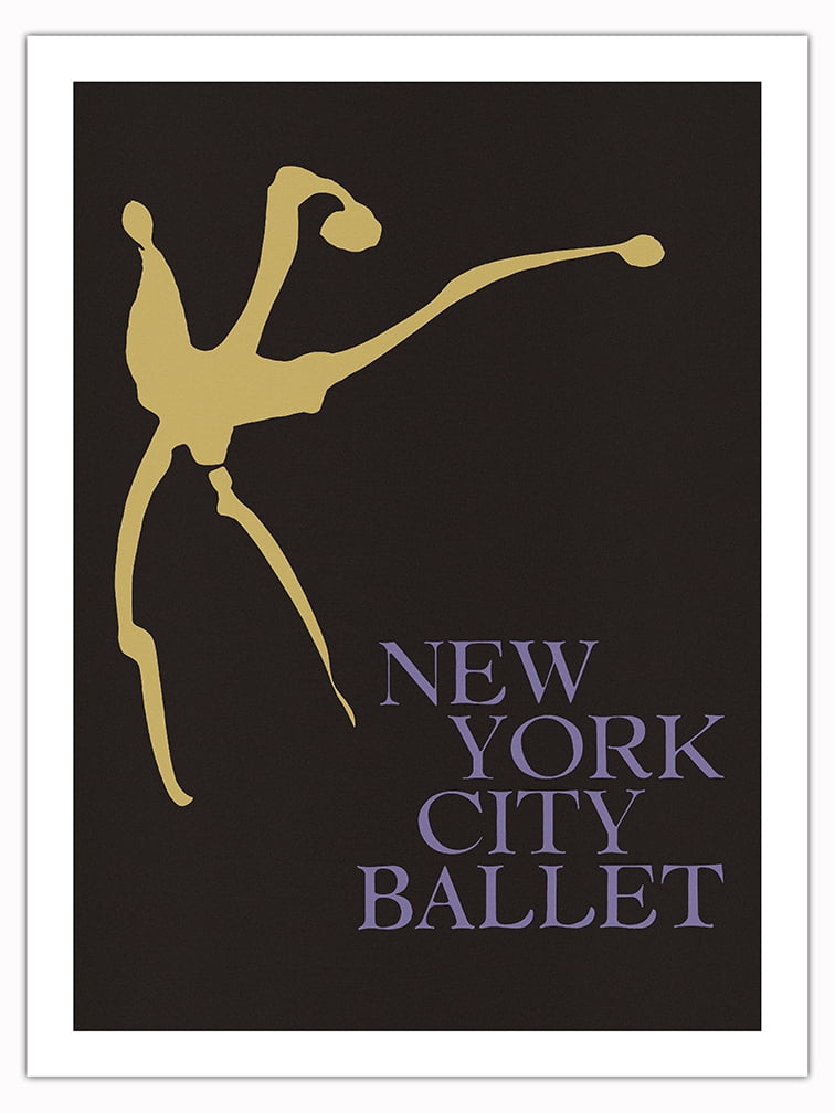 New York City Ballet - Tokyo - Vintage Dance Poster c.1958 - Bamboo ...