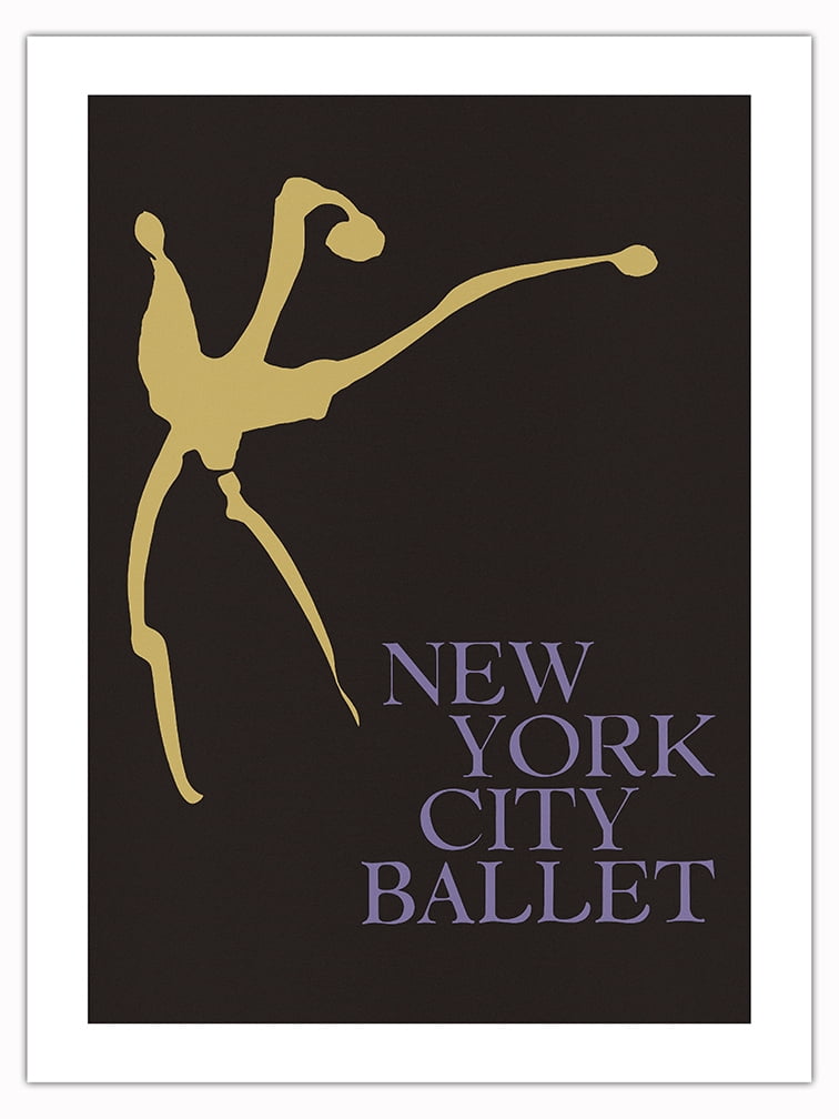New York City Ballet - Tokyo - Vintage Dance Poster c.1958 - Bamboo ...