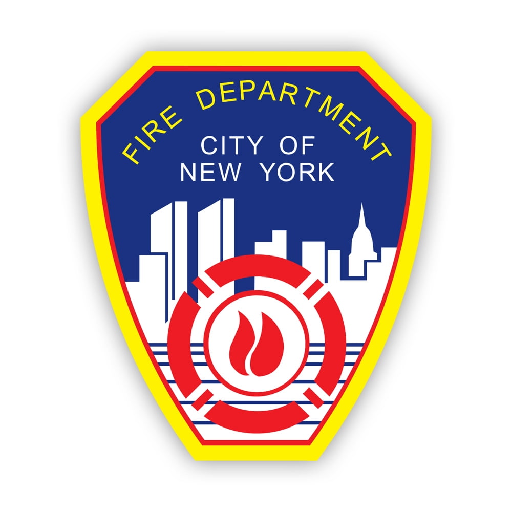 New York City Fire Department FDNY Sticker Decal - Self Adhesive Vinyl ...