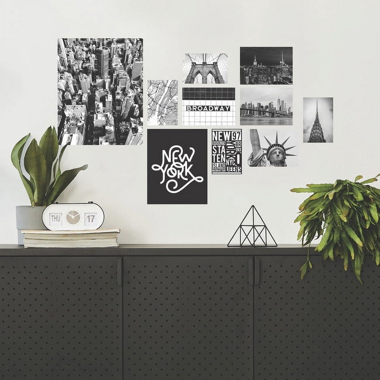 New York City Gallery Poster Kit Giant Peel & Stick Wall Decals ...