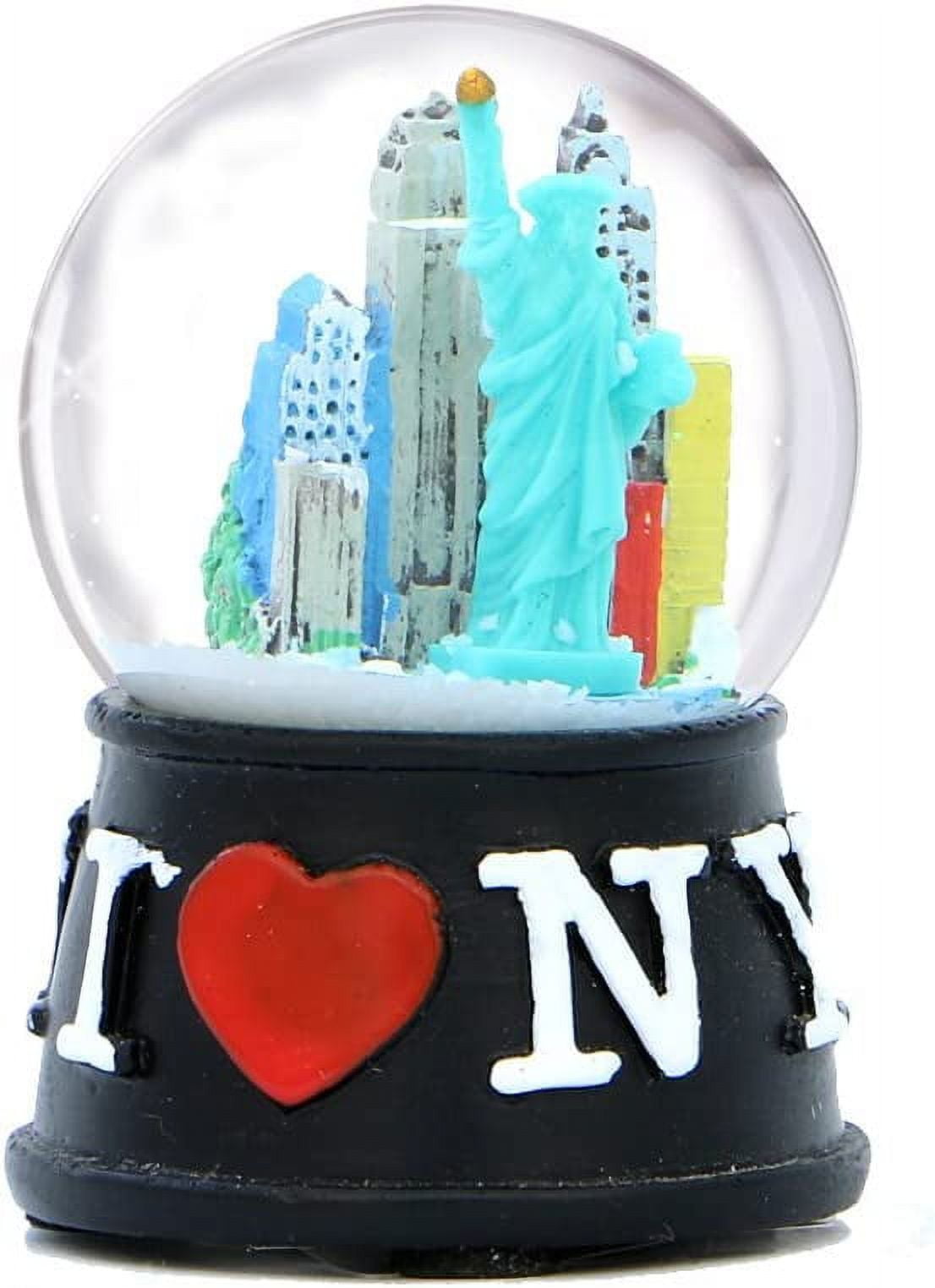 New York City I Love NY Skyline Snow Globe NYC Souvenir from Snow ...
