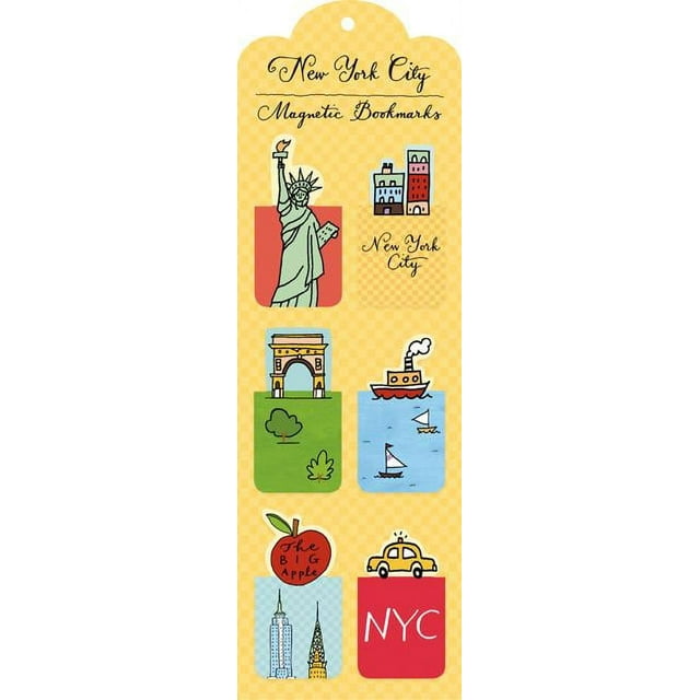 New York City Magnetic Bookmarks (Other) - Walmart.com