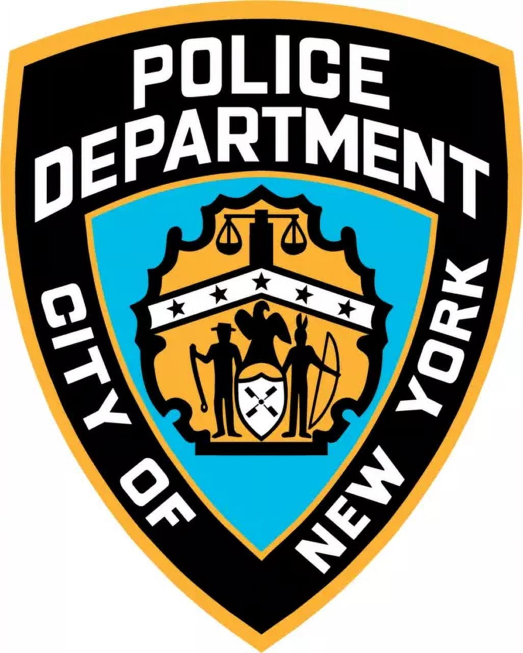 New York City Police Department Sticker Phone Decal Water Bottle ...