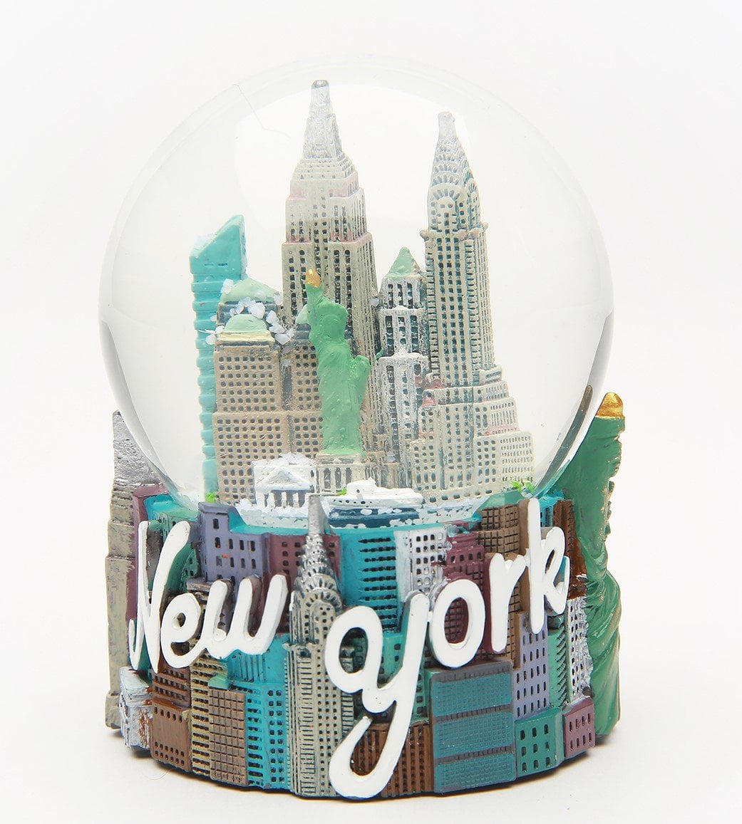 New York City Snow Globe, 3.5 Inches, from NYC Skyline Snow Globes ...