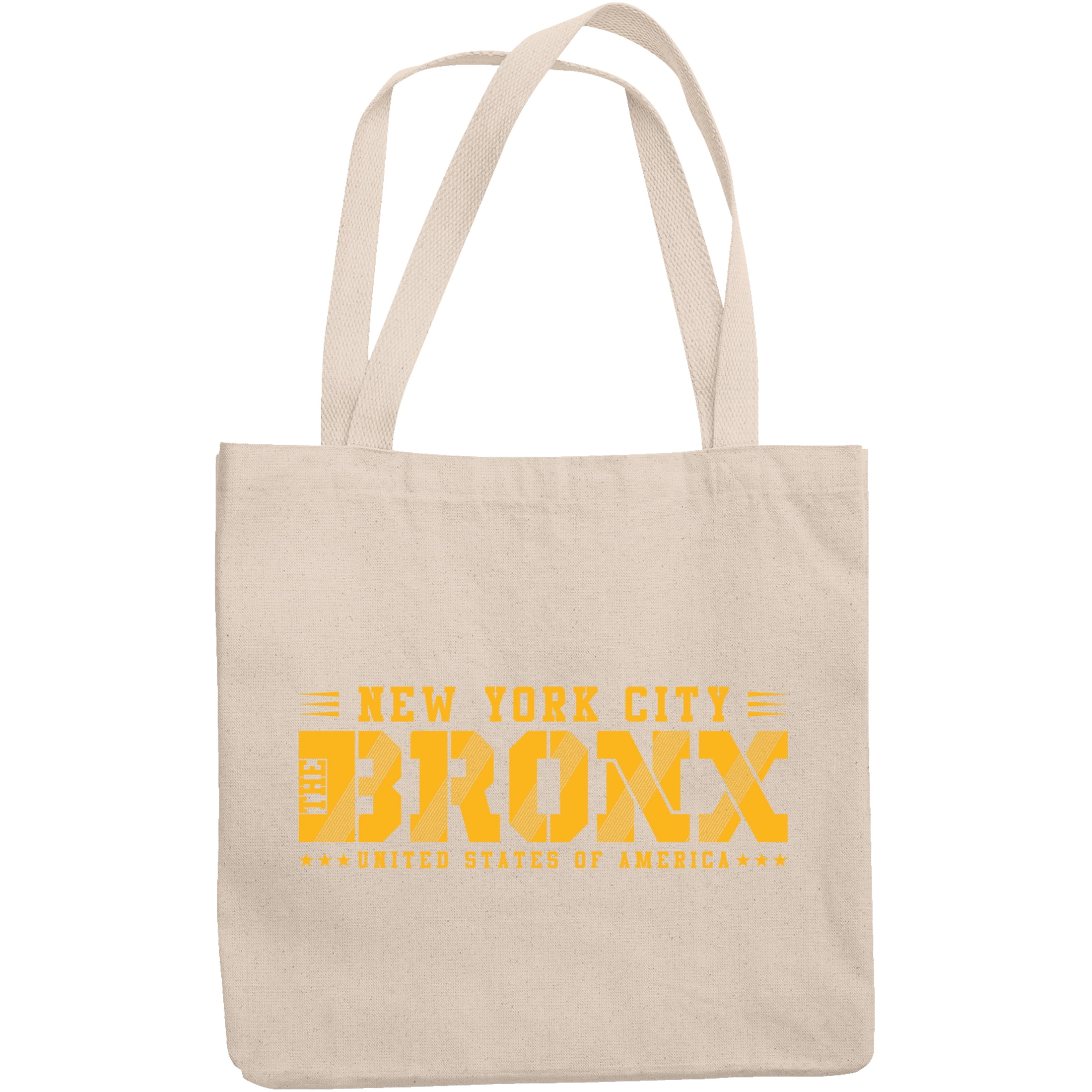 New York City, The Bronx, United States of America, 12oz Canvas Tote ...