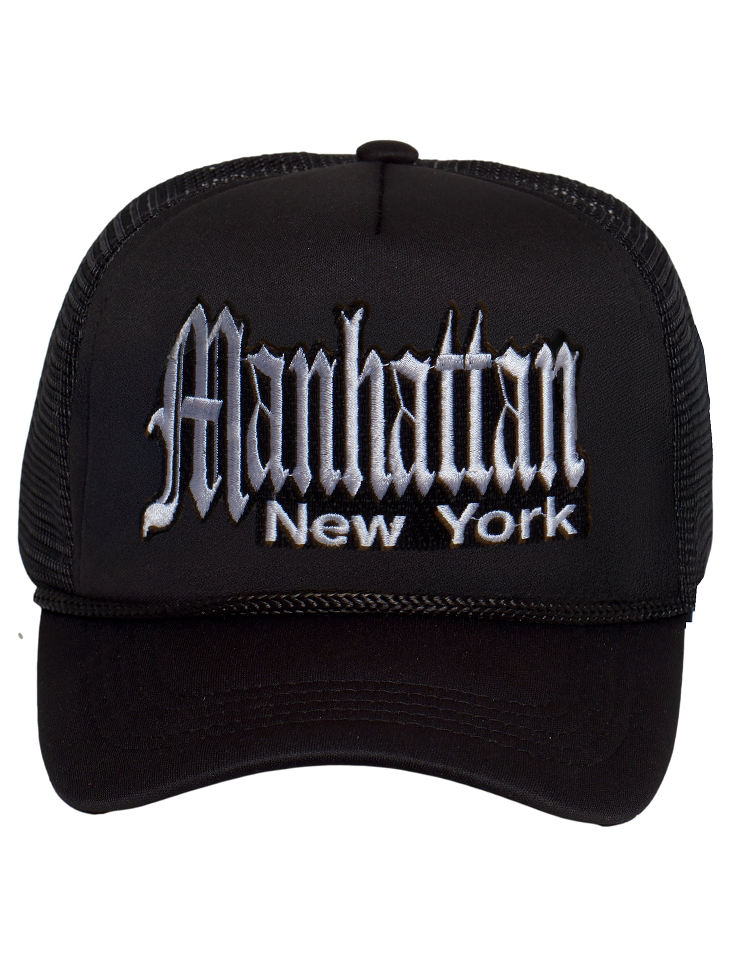 New York City Trucker Hat – Old English Snapback Streetwear Cap Hat for ...
