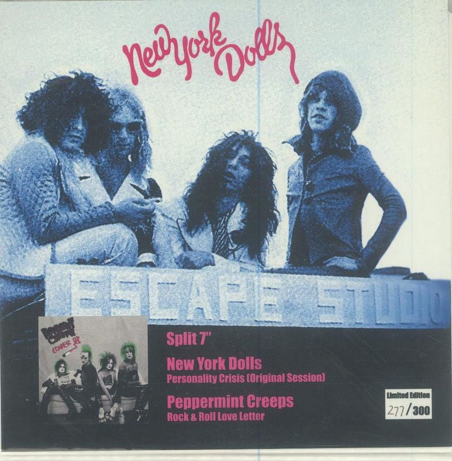 New York Dolls / Peppermint Creeps - Split 7" - Personality Crisis ...