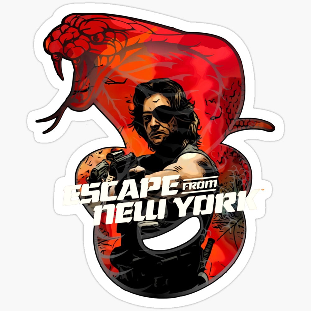 New York Horror Cult Movie Sticker Phone Decal Water Bottle Stickers ...