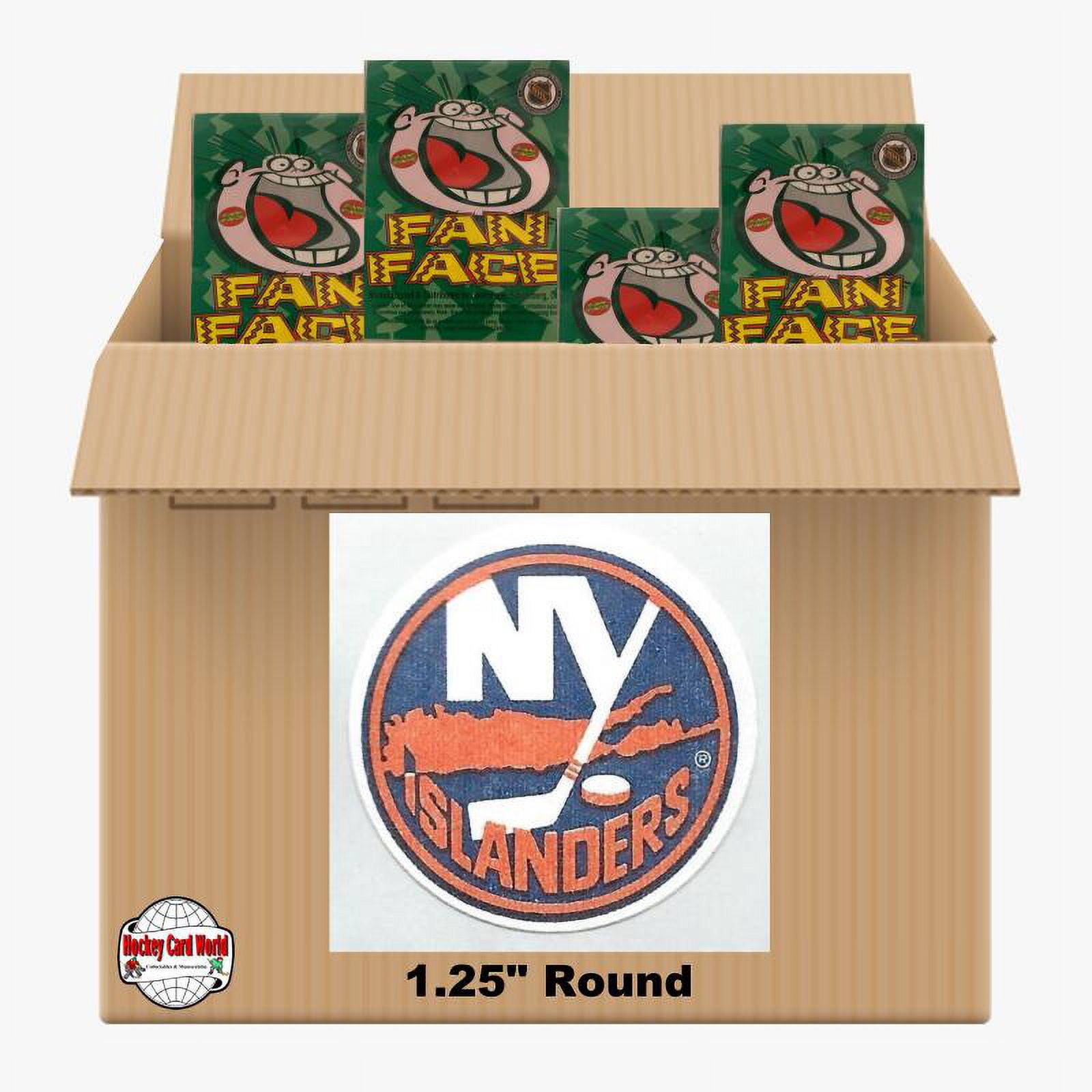 New York Islanders 900 pack case - 4 Logos pack - 3600 Stickers ...