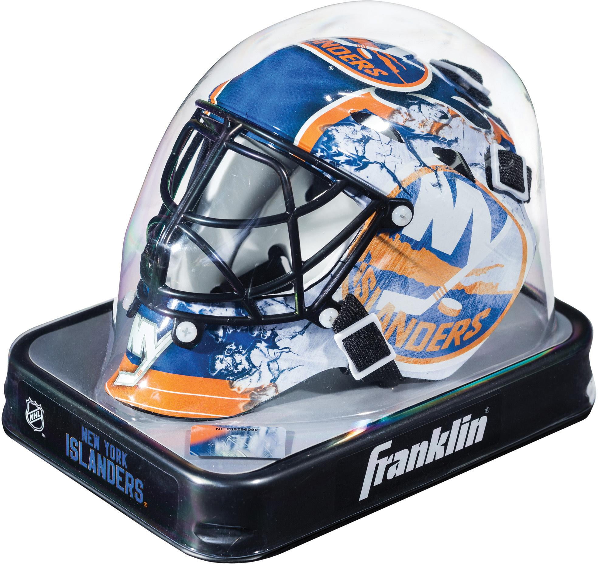 New York Islanders Unsigned Franklin Sports Replica Mini Goalie Mask ...