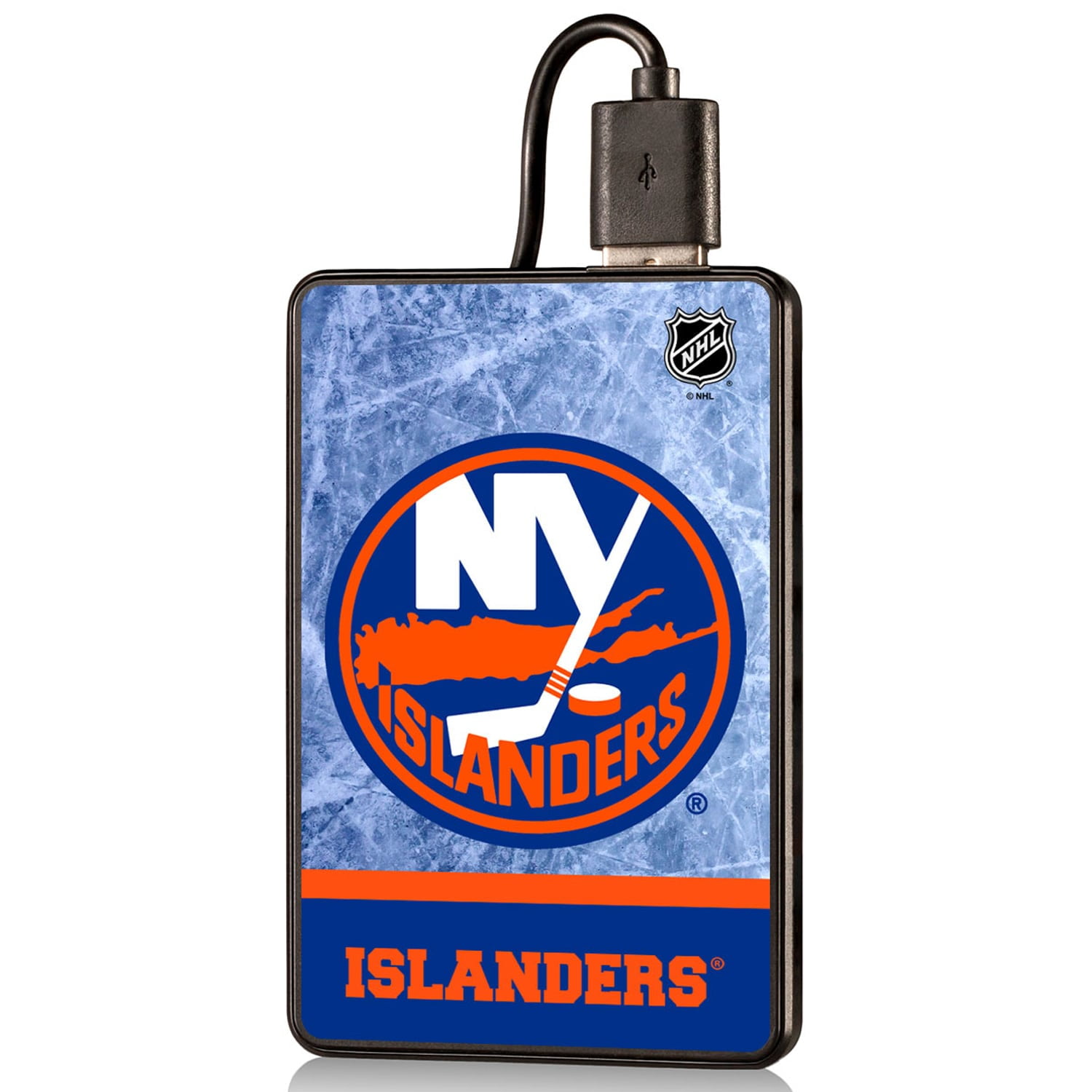 New York Islanders Wordmark Credit Card Power Bank - Walmart.com