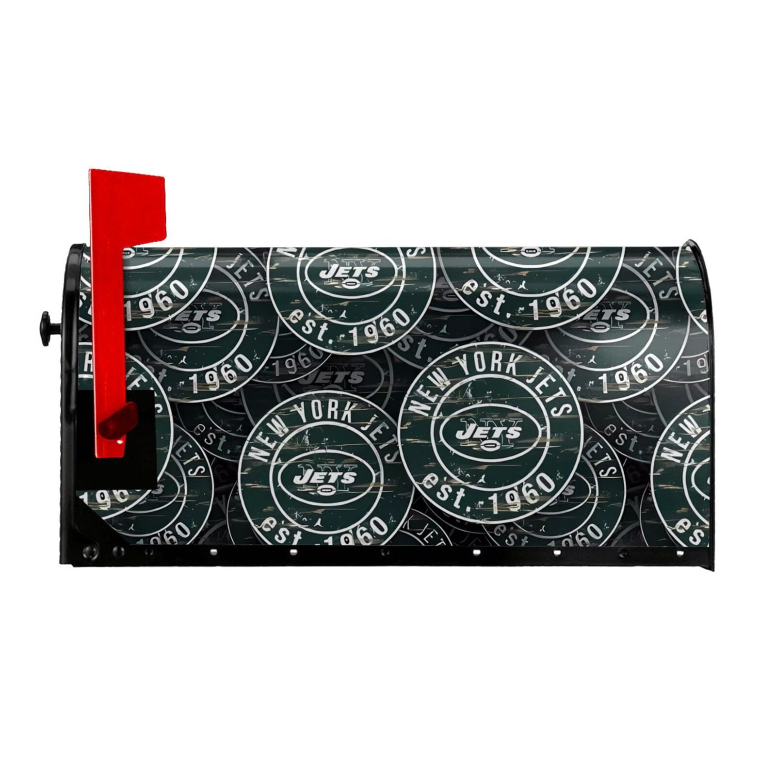 New_York_J Football Team Magnetic Cute Mailbox Cover, Weatherproof and ...