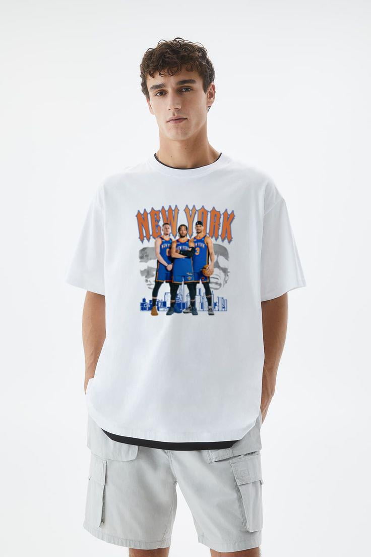 New York Jalen Brunson Josh Hart Donte Crying Knicks Meme T-Shirt, for ...