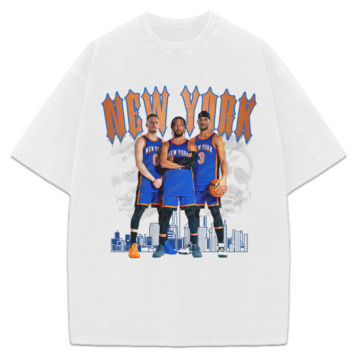 New York Jalen Brunson Josh Hart Donte DiVincenzo Crying Embiid T-Shirt ...