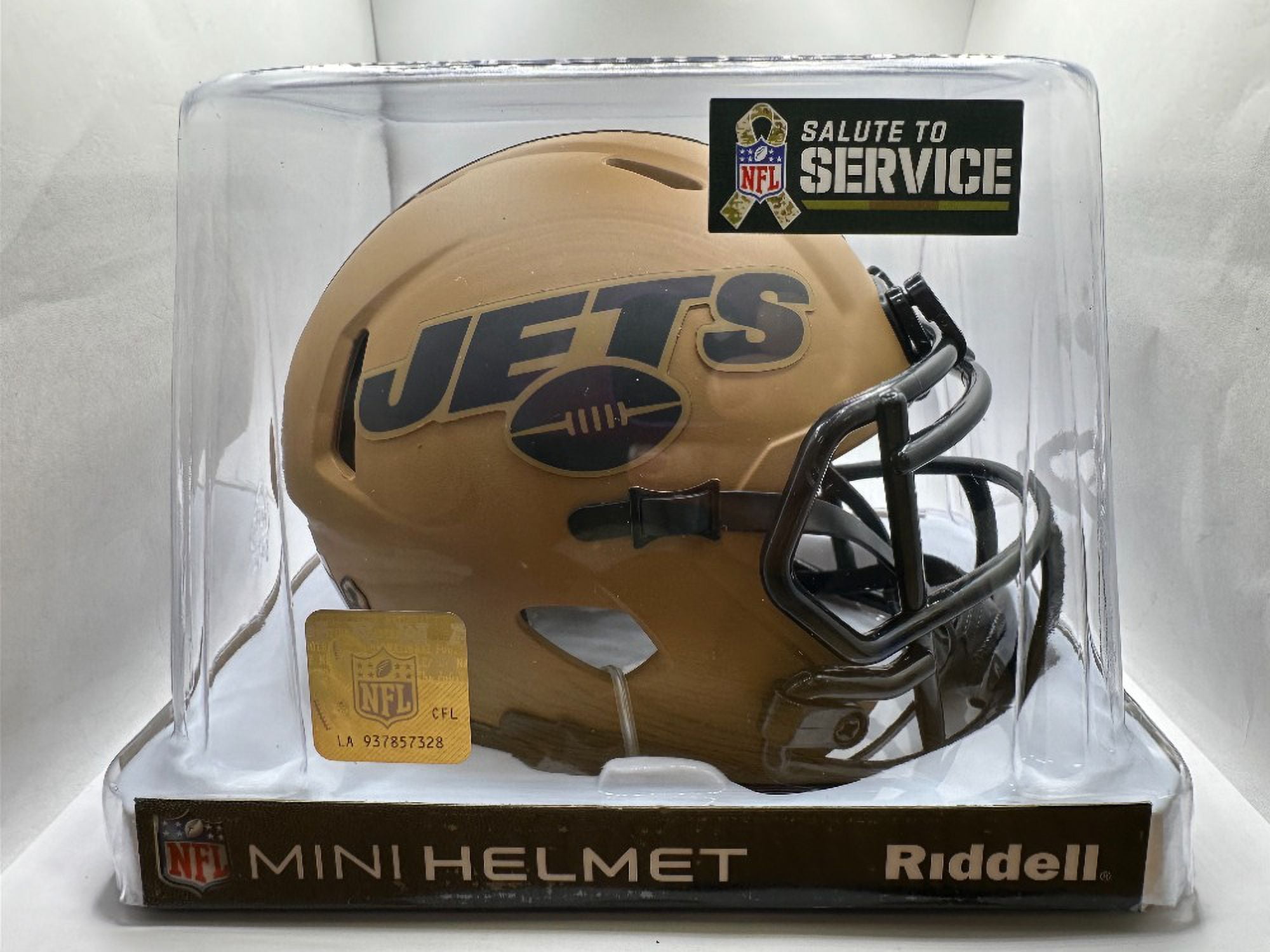 New York Jets 2023 Salute To Service Alternate Riddell Speed Mini ...