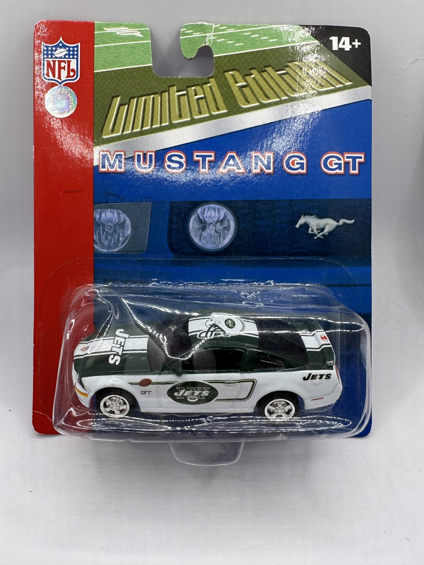 New York Jets Upper Deck Collectibles NFL Ford Mustang GT Toy Vehicle ...