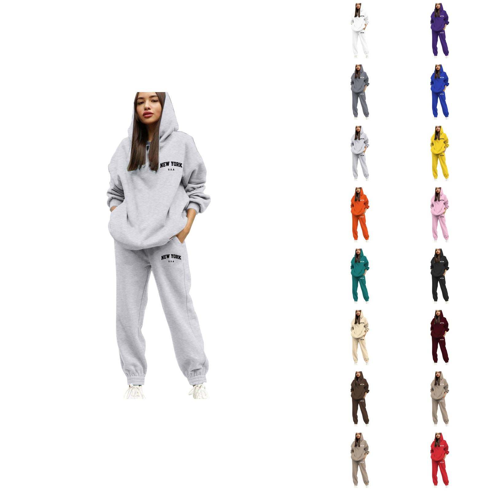 New York Jogging Suits for Women 2026 Fall Winter Trendy Hoodie and ...