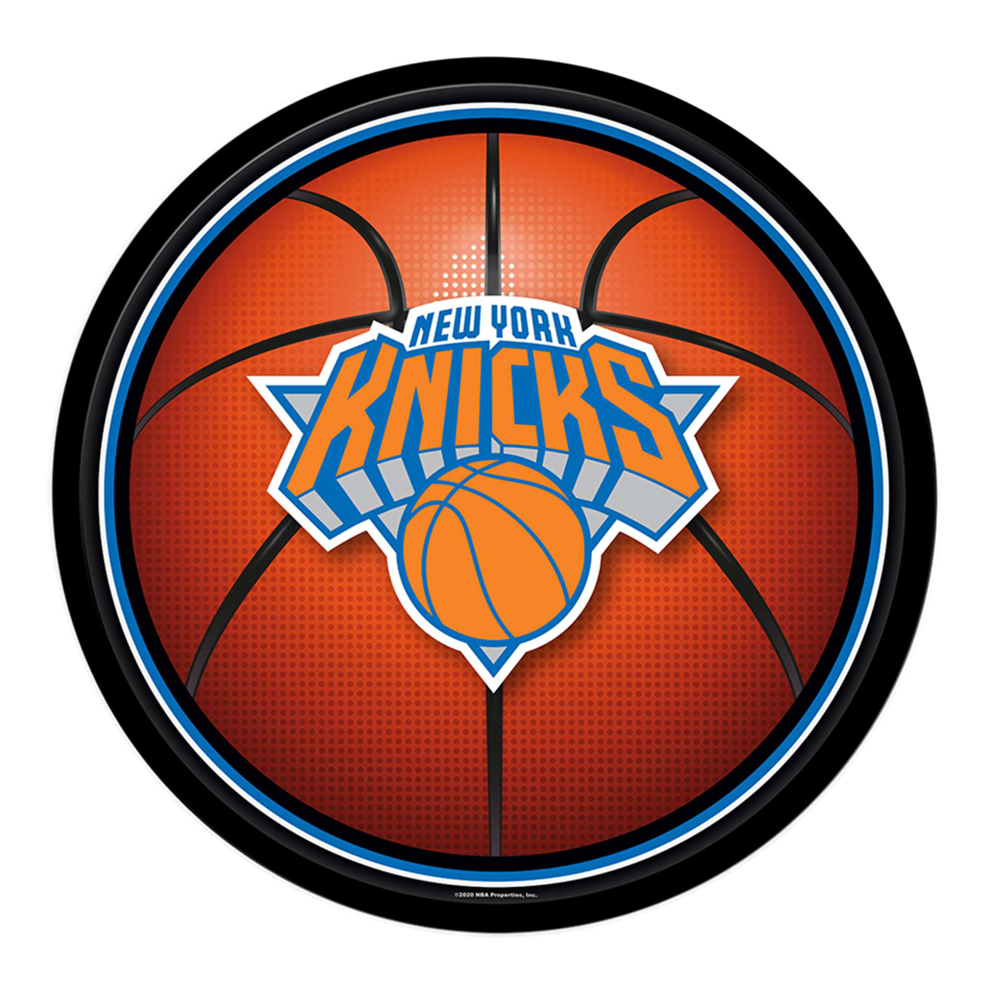 New York Knicks 17.5" Modern Disc Wall Sign - Walmart.com