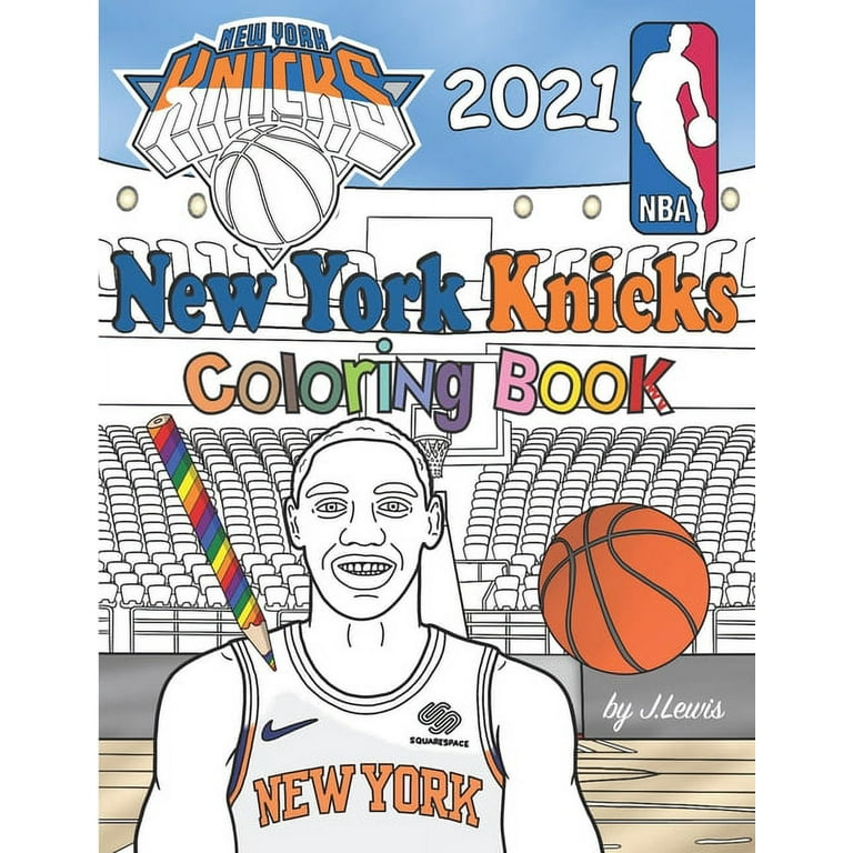 knicks basketball coloring pages