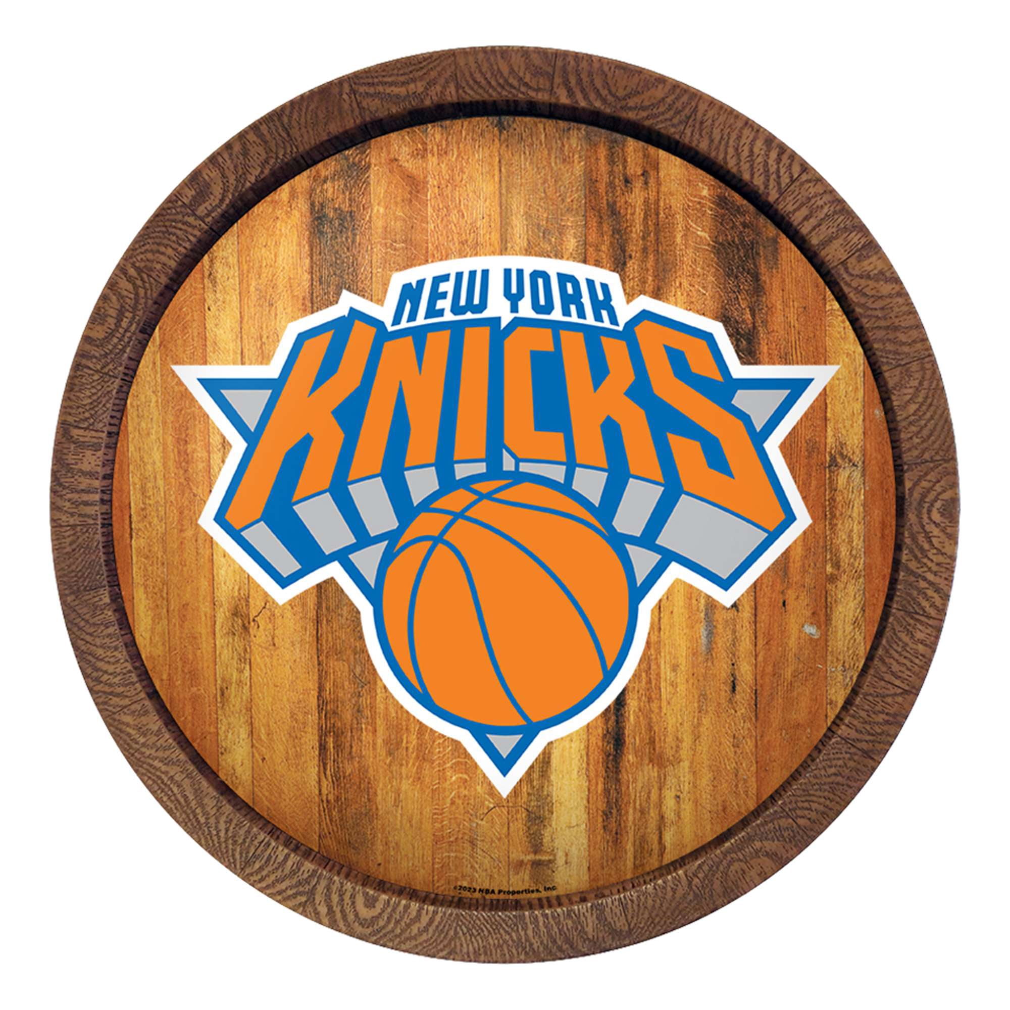 New York Knicks: "Faux" Barrel Top Sign - Walmart.com