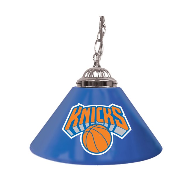 New York Knicks Logo 14-Inch Single Pendant Light with Pull Chain ...