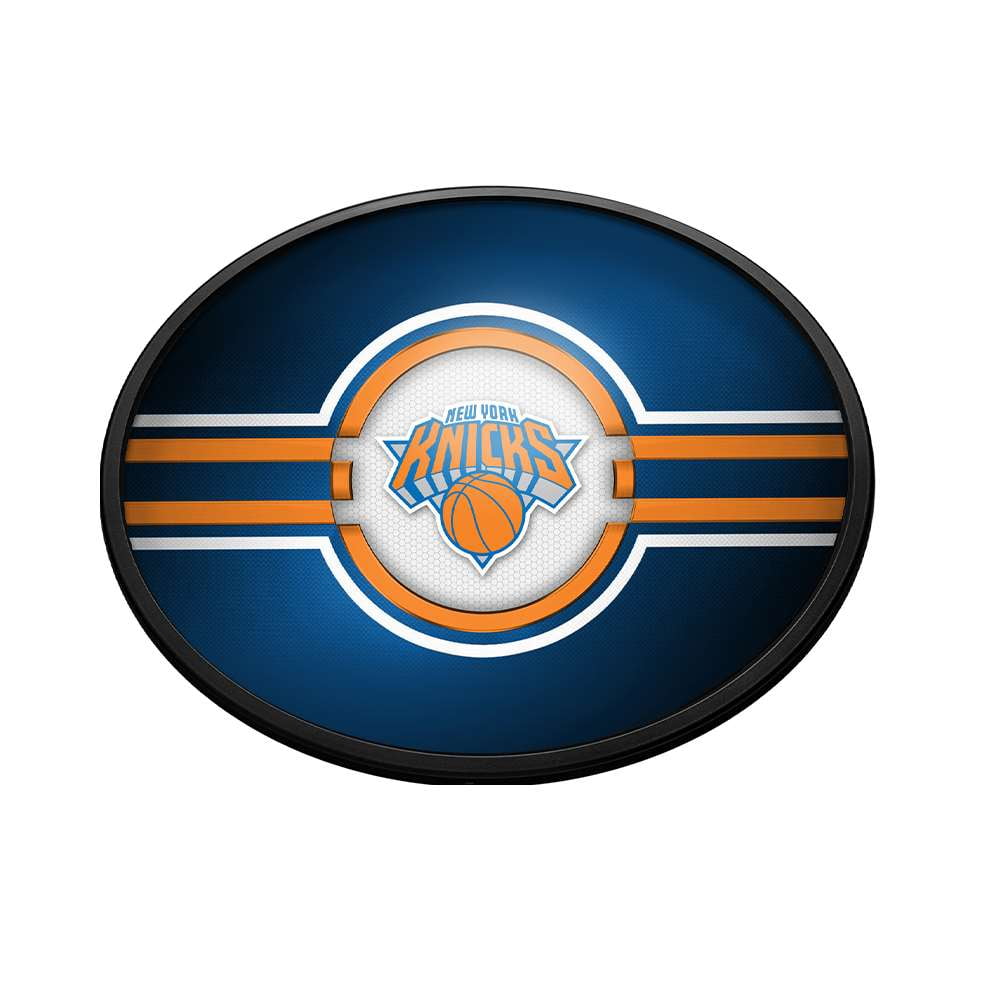 New York Knicks: Oval Slimline Lighted Wall Sign - Walmart.com