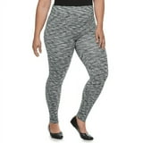 New York Laundry Leggings Black And White SIZE M - Walmart.com