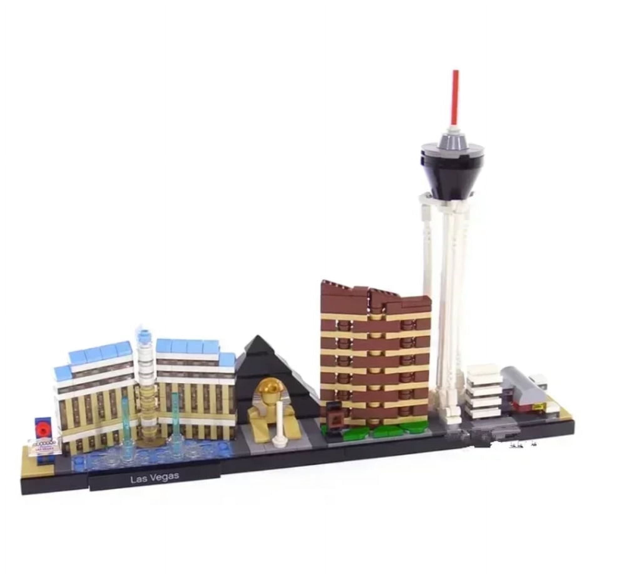 New York London Pairs Dubai Lanmark City Skyline Building Blocks 21052 ...