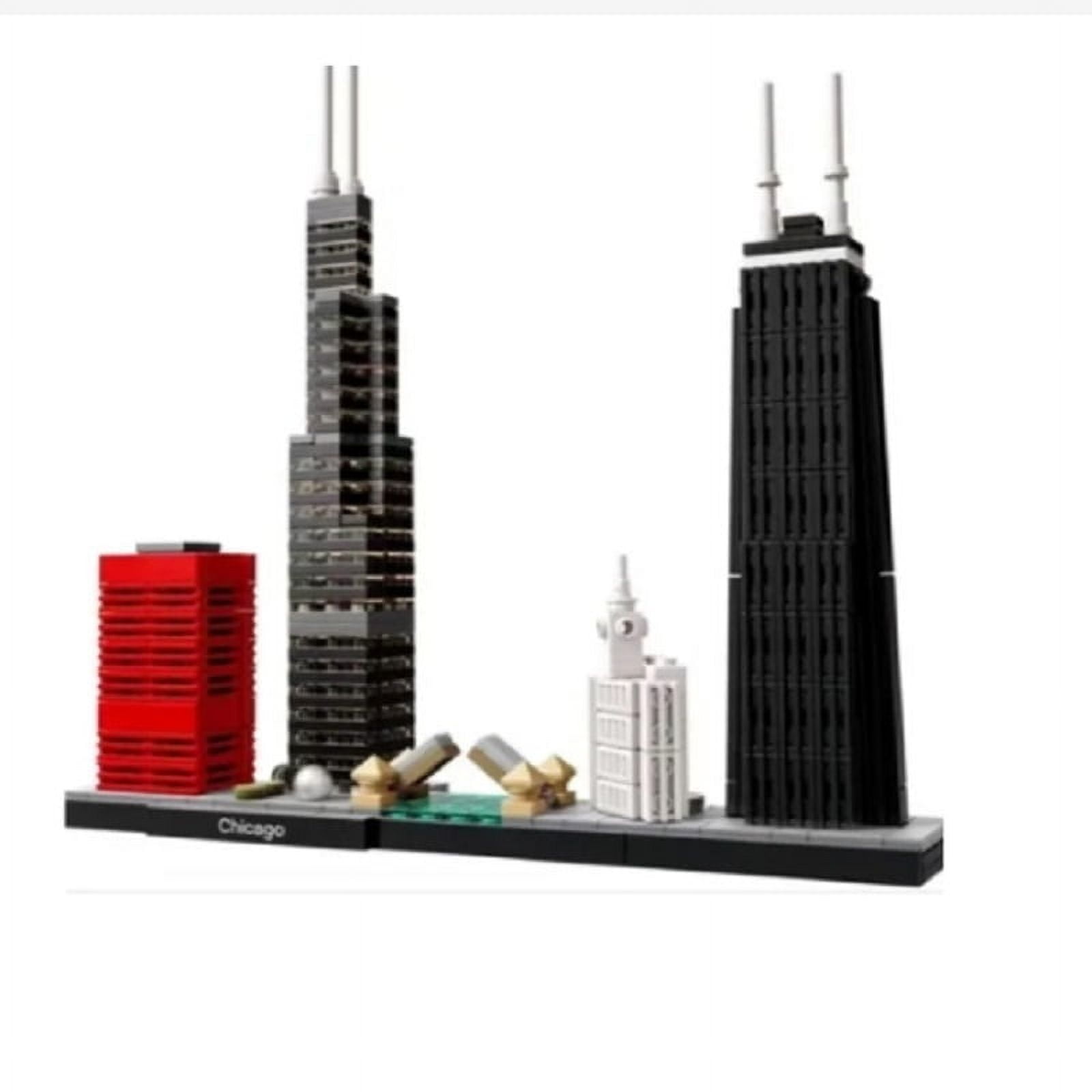 New York London Pairs Dubai Lanmark City Skyline Building Blocks 21052 ...
