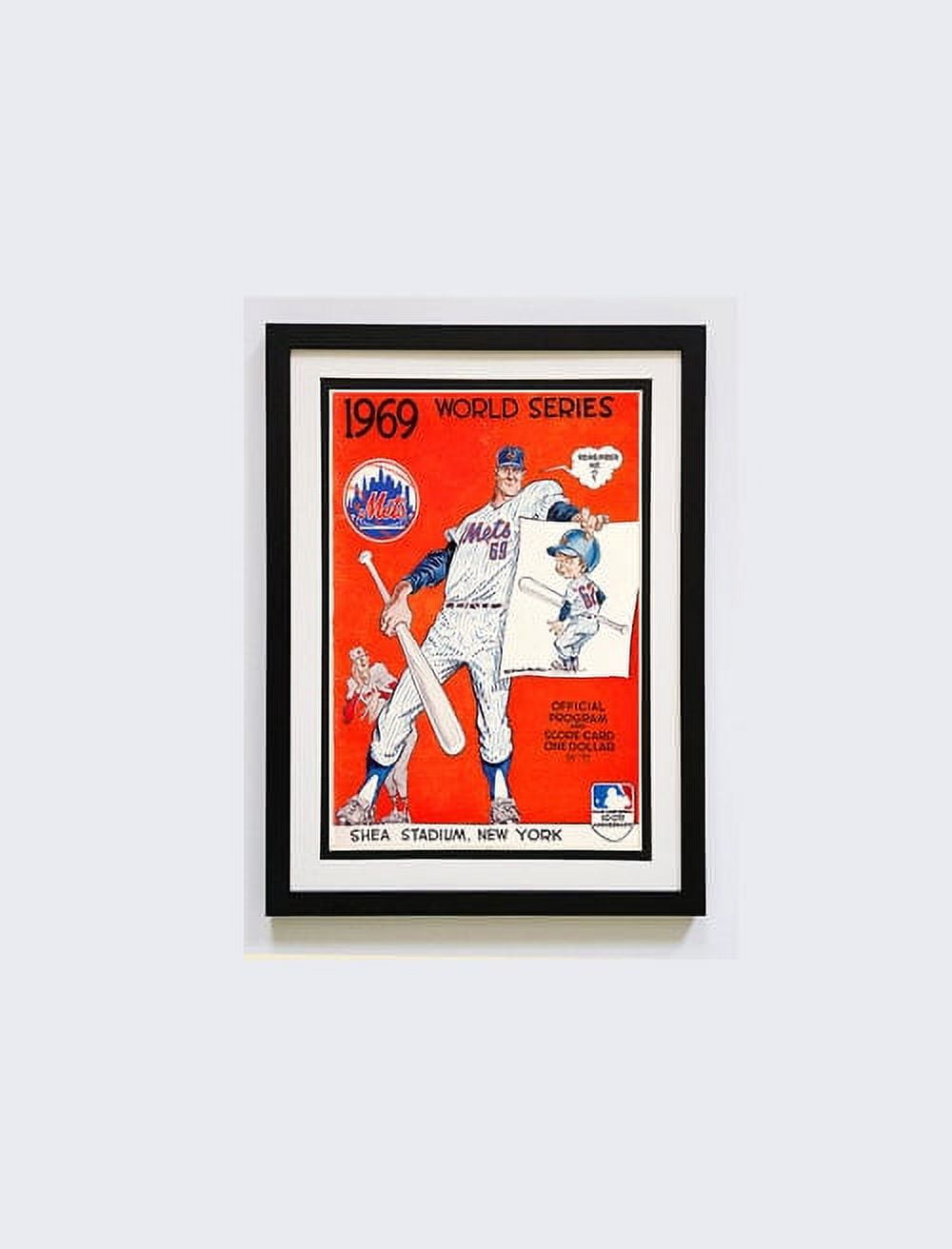 New York Mets 1969 Poster Framed - Walmart.com
