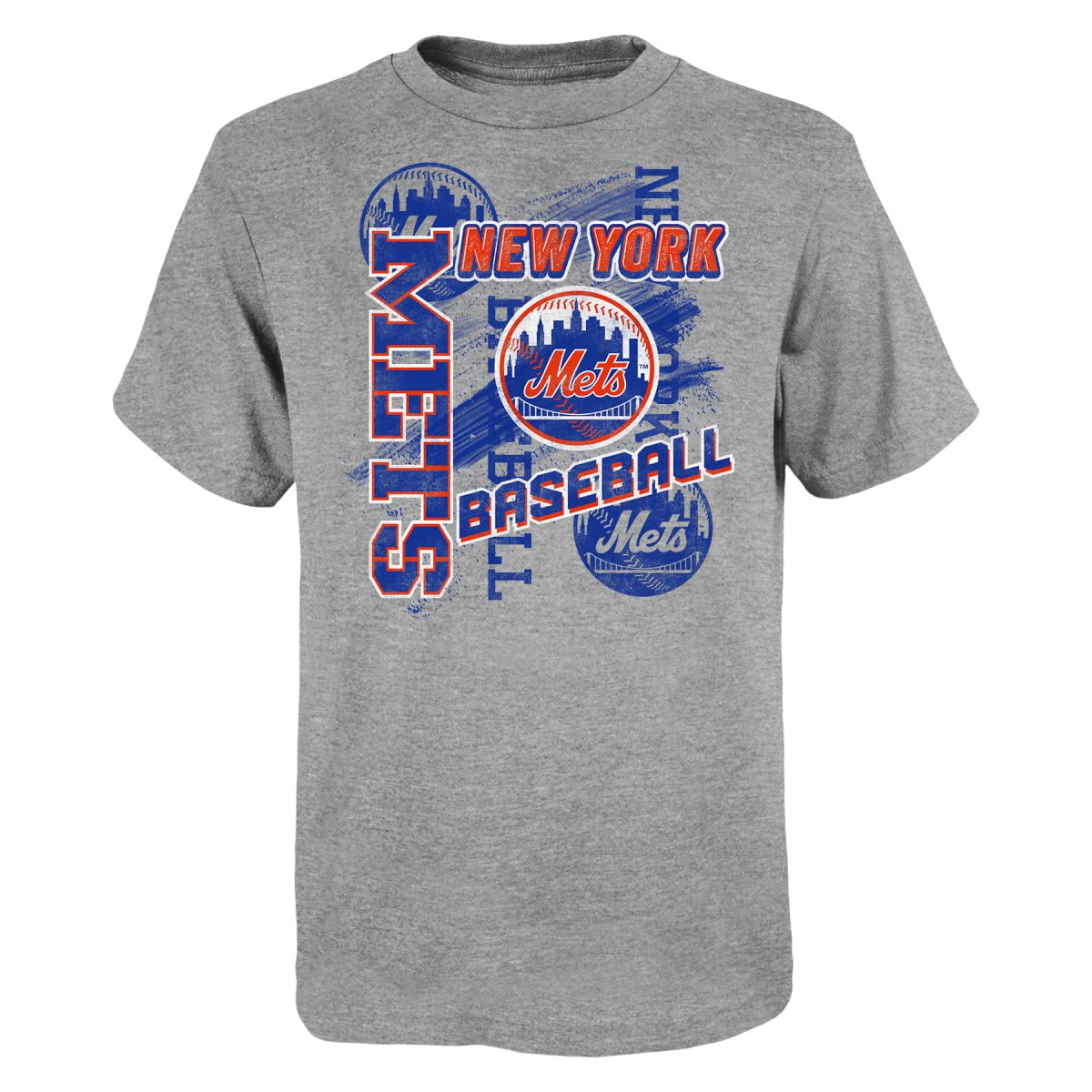 New York Mets MLB Boys Short-Sleeve Cotton Tee - Walmart.com